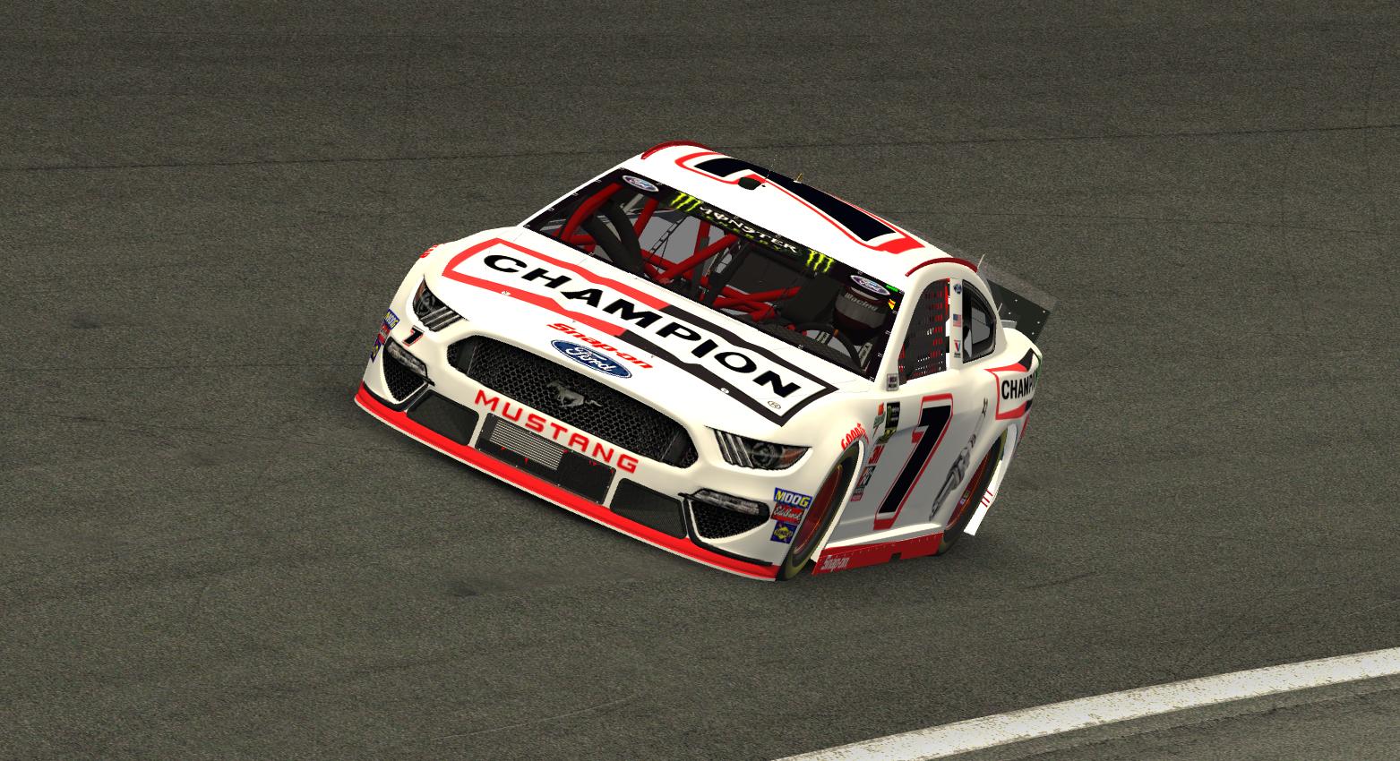 Champion Spark Plugs Monster Energy Ford Mustang by Travo Wall ...