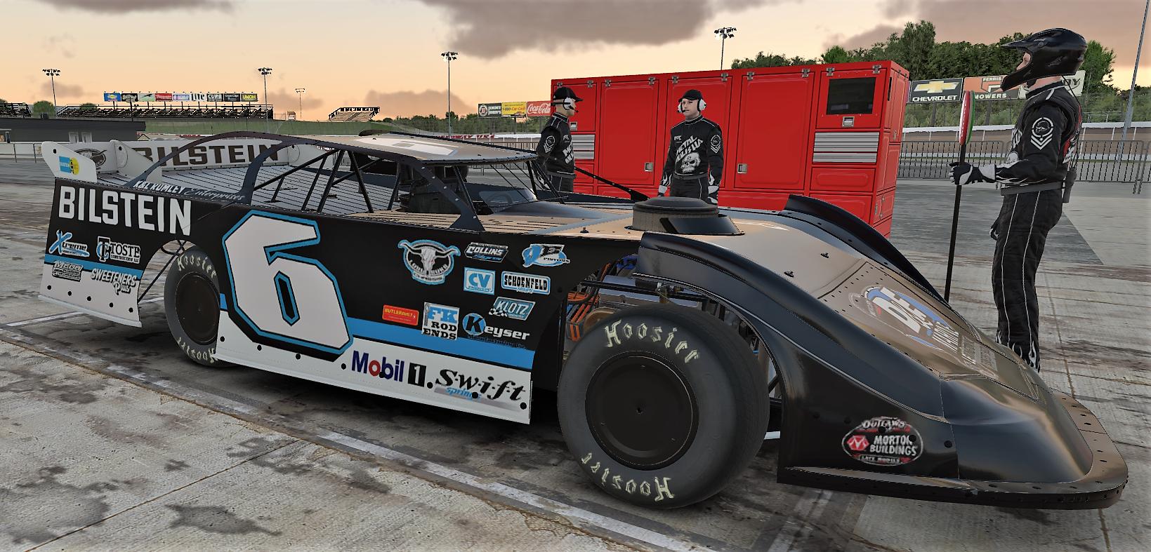 TIM McCREDIE RUMLEY CAR WITH CUSTOM NUMBER by Byron Morris - Trading Paints