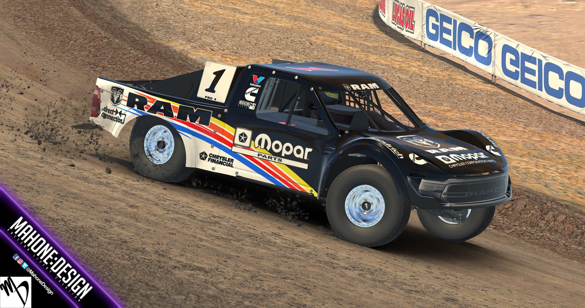 Team Mopar Pro-4 Black (mid-1990s) by Anthony Mahone - Trading Paints