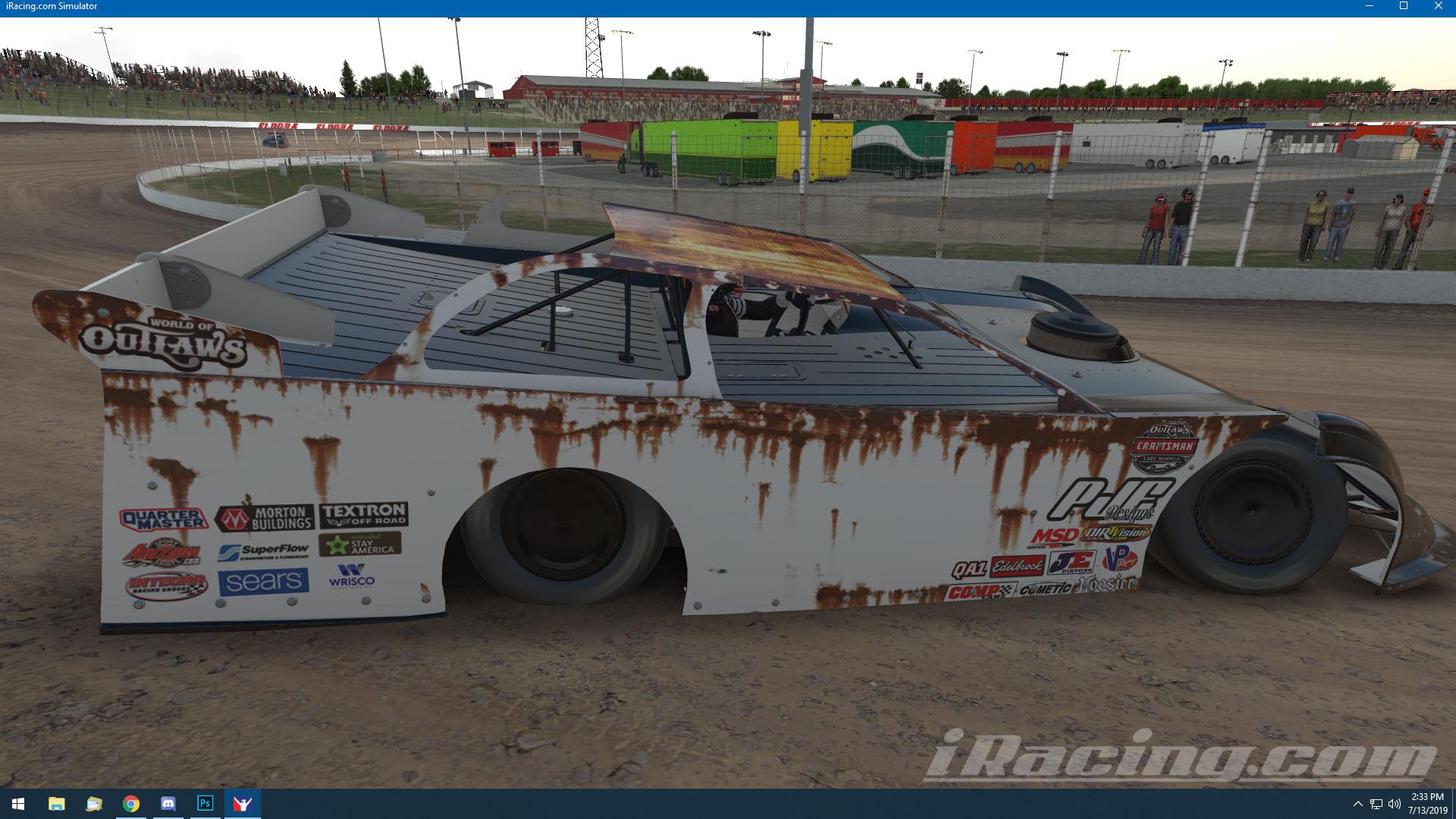 Rusty Toys Dirt Late Model by Patrick Eastham - Trading Paints