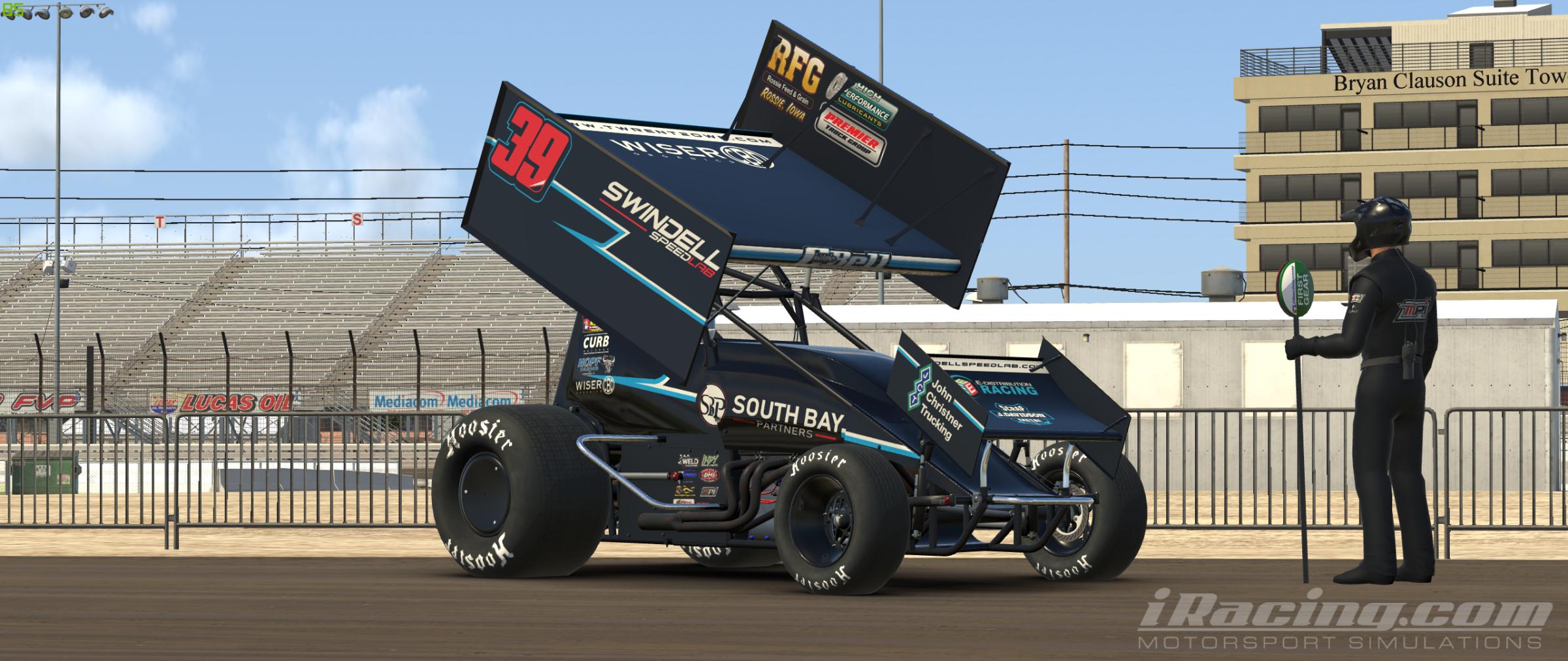 Swindell Speedlab Christopher Bell Grandview Win Sprint Car by Dylan ...