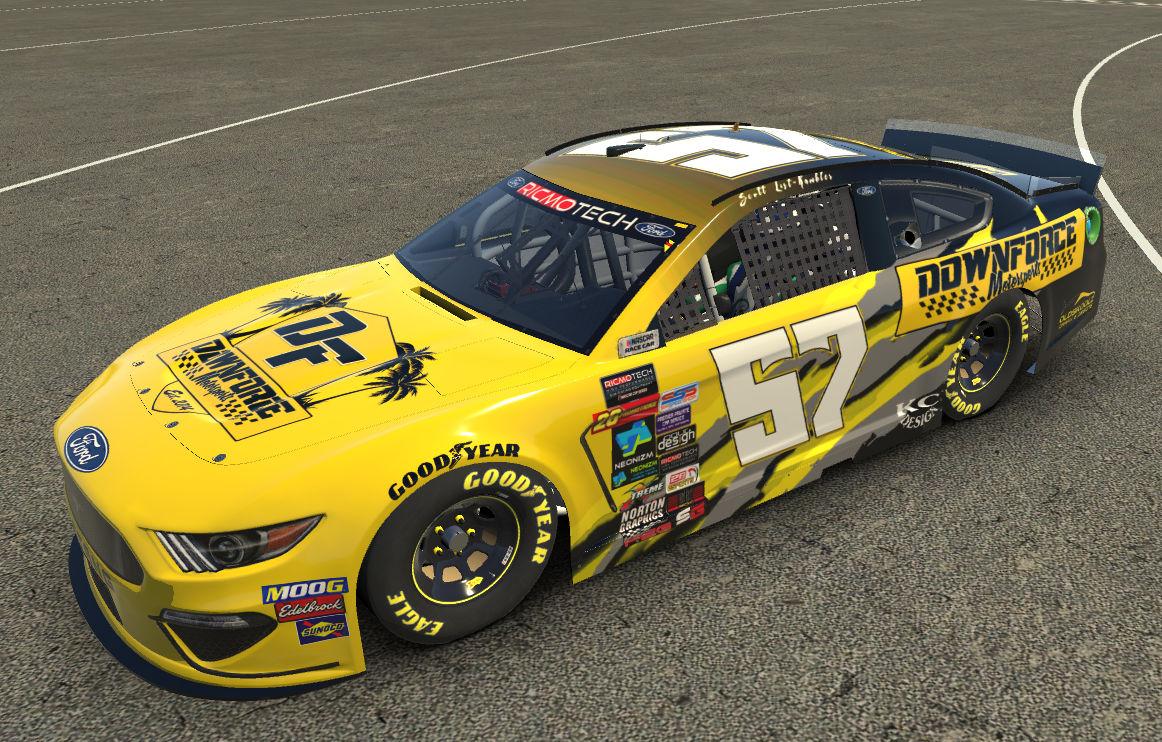 DownForce Motorsports Team Cup Car #57 by KC Duncan - Trading Paints