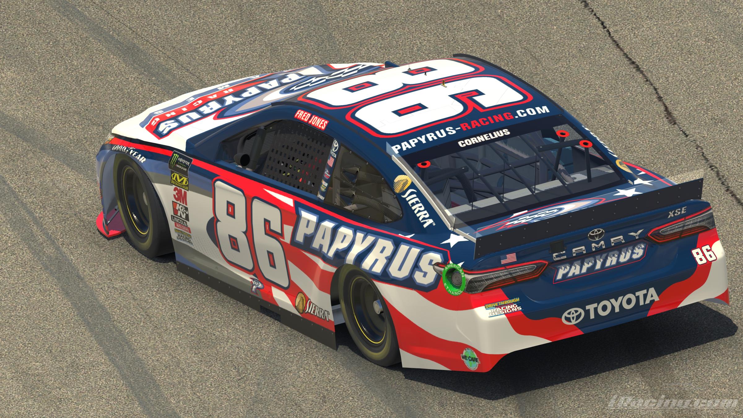 Papyrus Racing Games / Sierra NR2003 Fred Jones MENCS Toyota Camry by ...