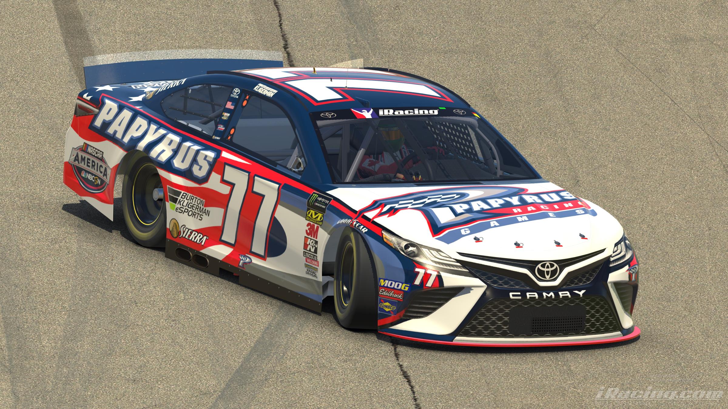 Papyrus Racing Games / Sierra NR2003 Fred Jones MENCS Toyota Camry ...