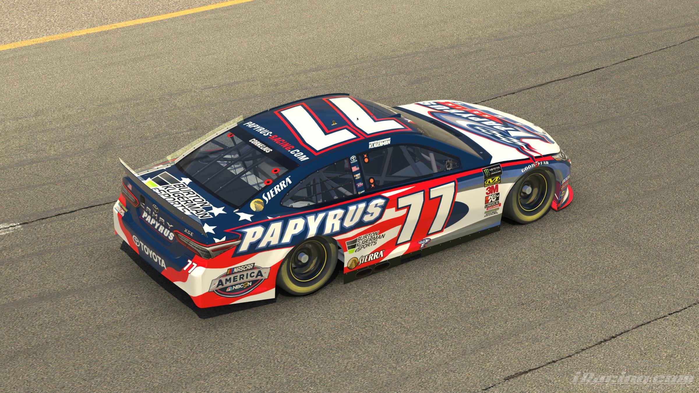 Papyrus Racing Games / Sierra NR2003 Fred Jones MENCS Toyota Camry ...