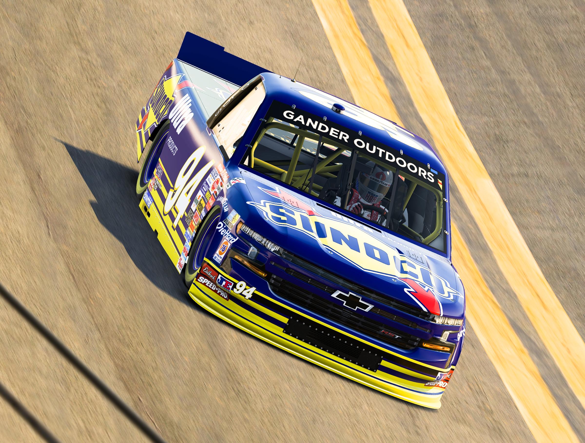 Terry Labonte ULTRA RACING SUNOCO 1991 Throwback Chevrolet Silverado ...