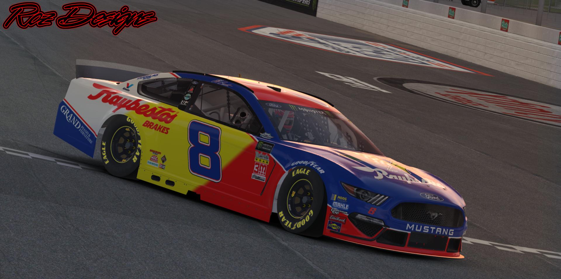 2019 Raybestos Ford Mustang Throwback No Number by Warren R. - Trading ...