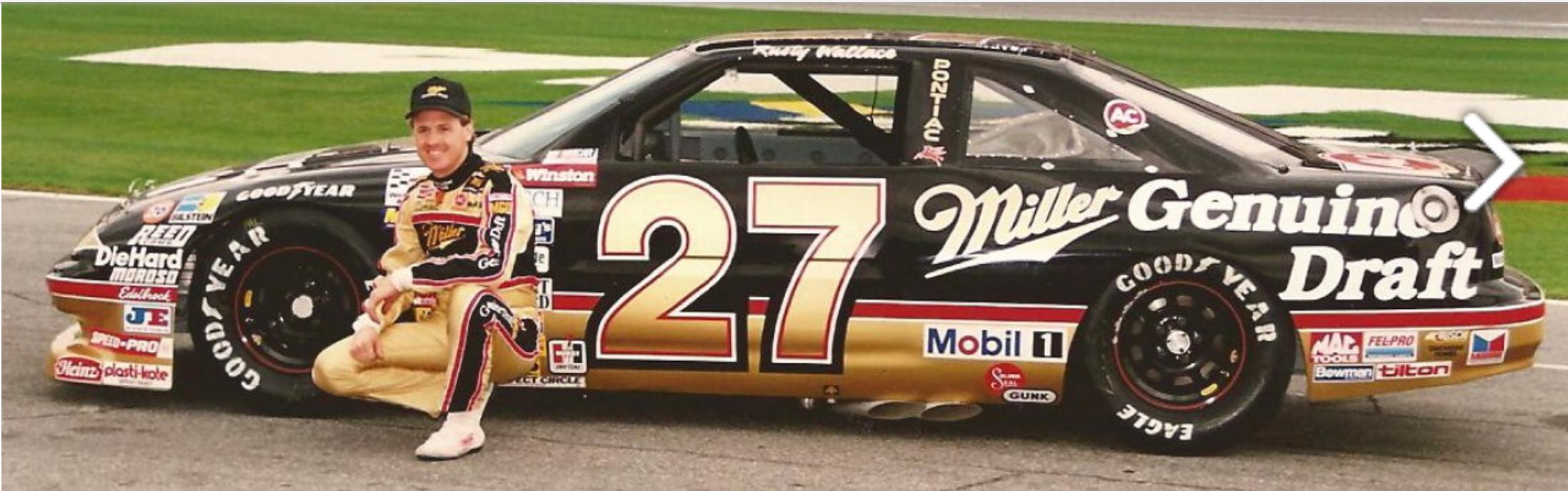 Toyota Camry Rusty Wallace 1991 Pontiac #27 Tribute by Tracy Powers ...