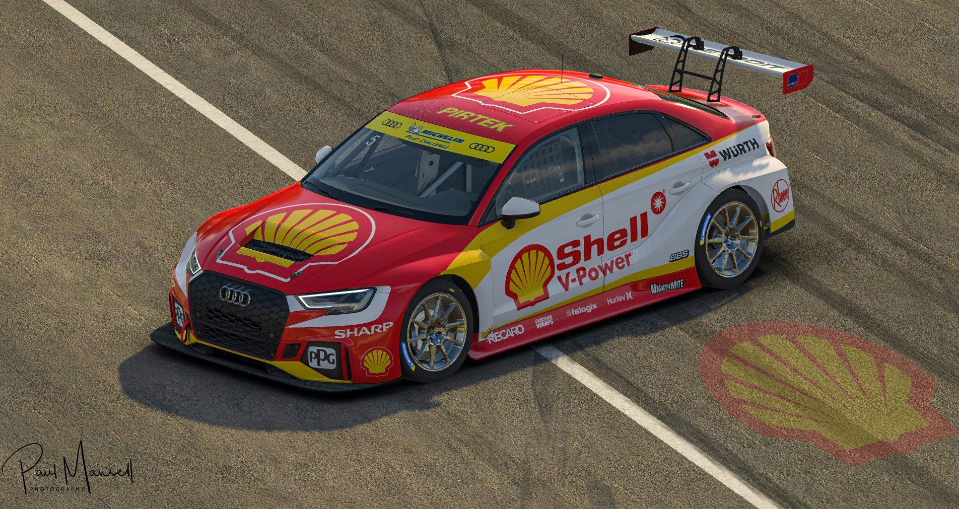 Shell Racing by Paul Mansell - Trading Paints