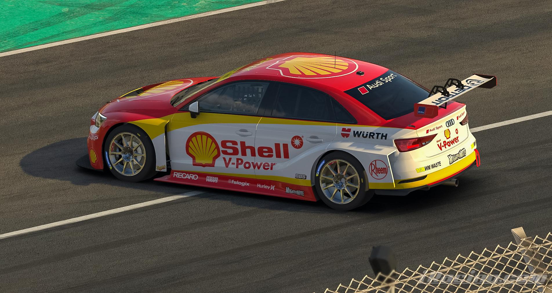 Shell Racing by Paul Mansell - Trading Paints