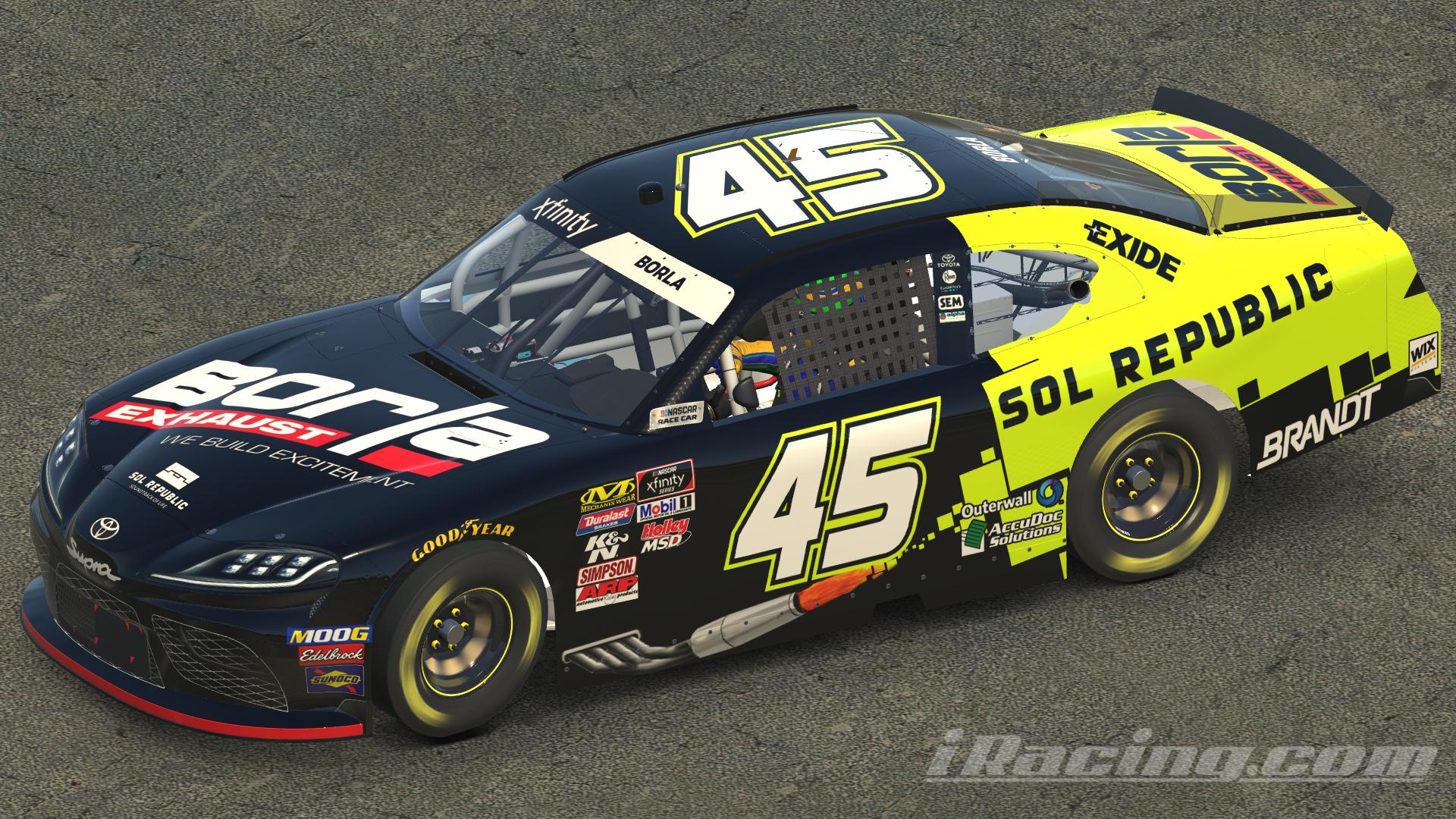 Borla Exhaust/Sol Republic Supra by Matt Muir - Trading Paints