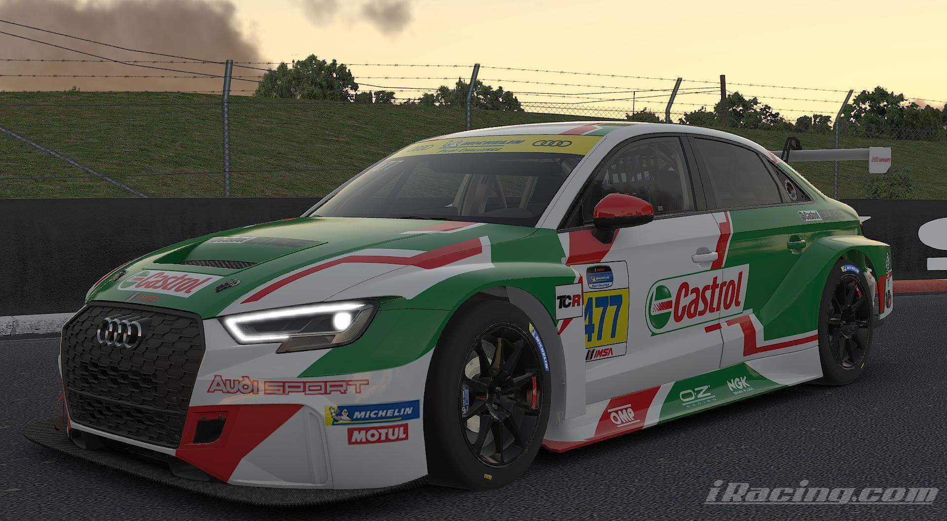 Audi RS3 LMS TCR - Castrol by Scott S. - Trading Paints