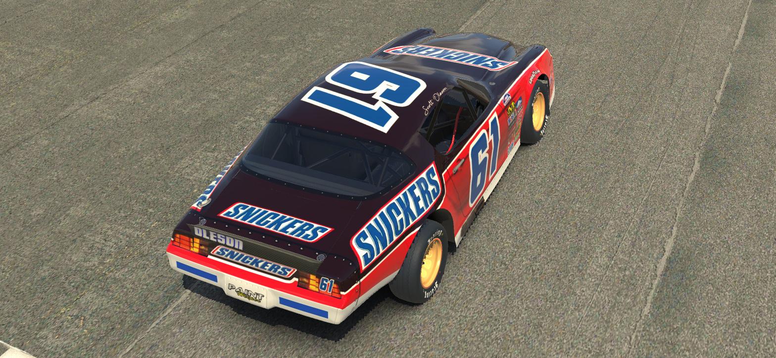 Chevrolet Camaro Street Stock 1990 Dick Trickle Snickers Cup Car by ...