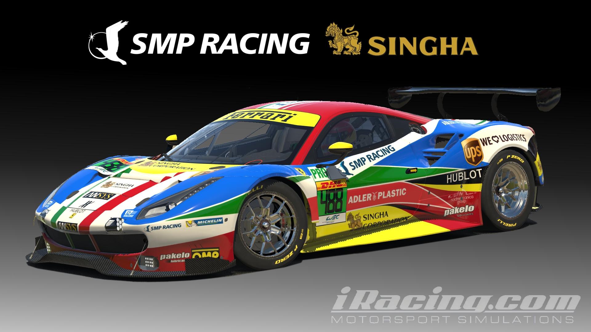 Ferrari 488 GT3 SMP by Don Craig - Trading Paints