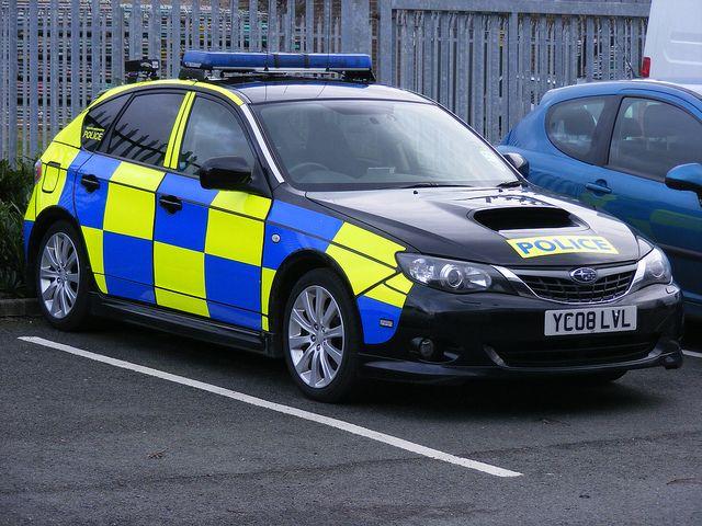 Subaru WRX STI UK Police car by Chris Bull - Trading Paints