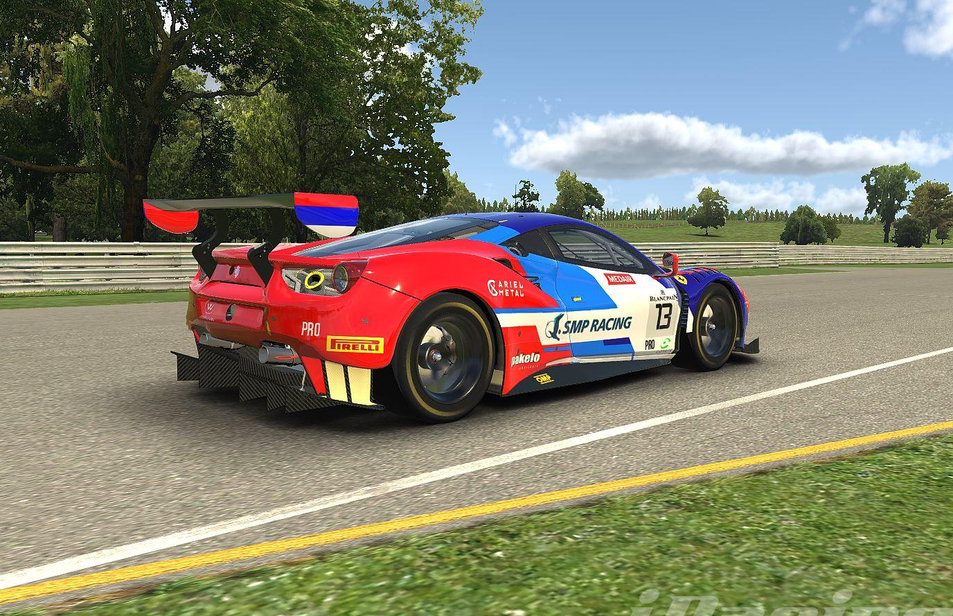 Ferrari 488 GT3 SMP Racing Team by Konstantin Khoroshilov - Trading Paints