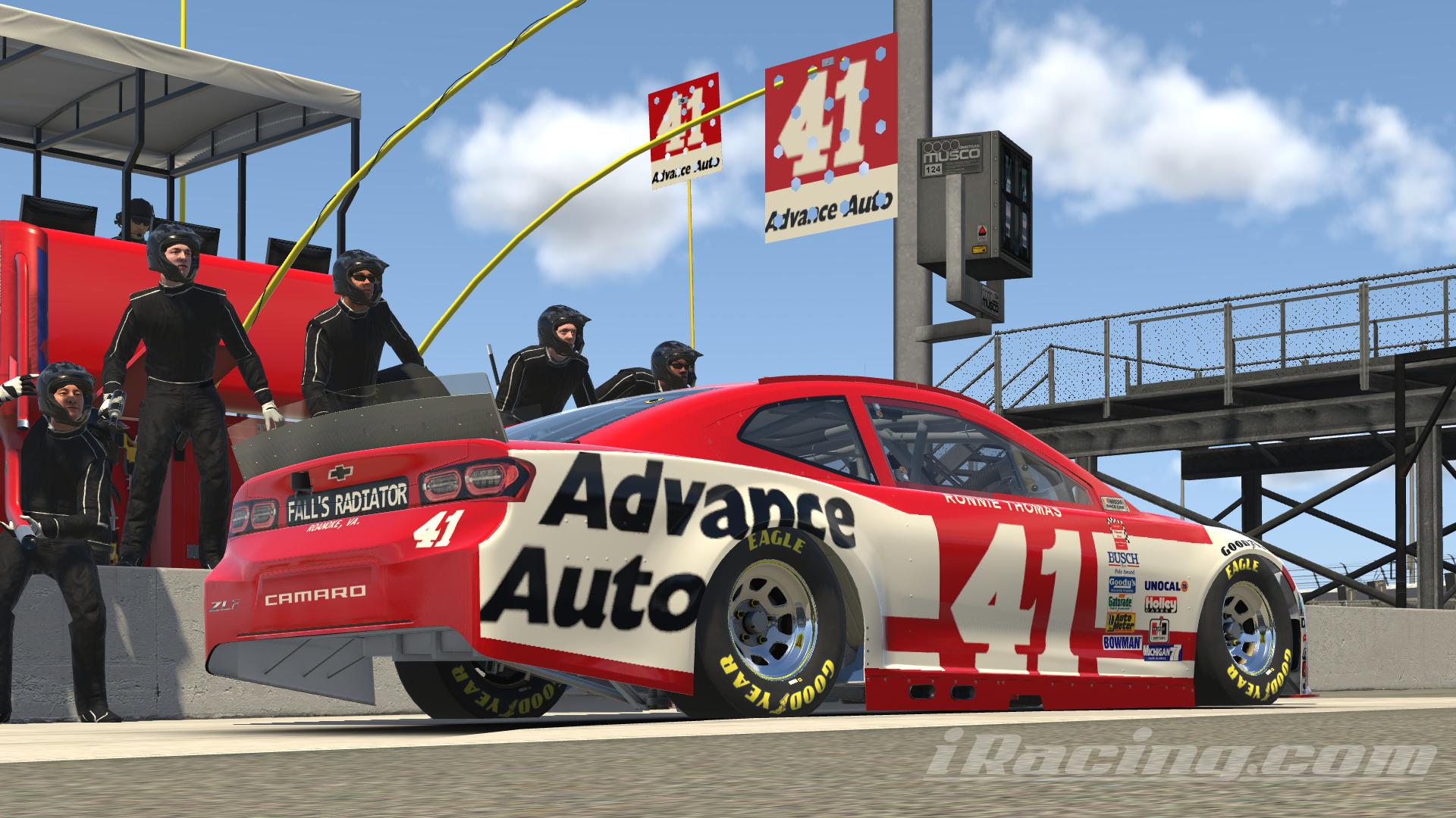 Advance Auto 1983 Ronnie Thomas by Blake Kelley - Trading Paints