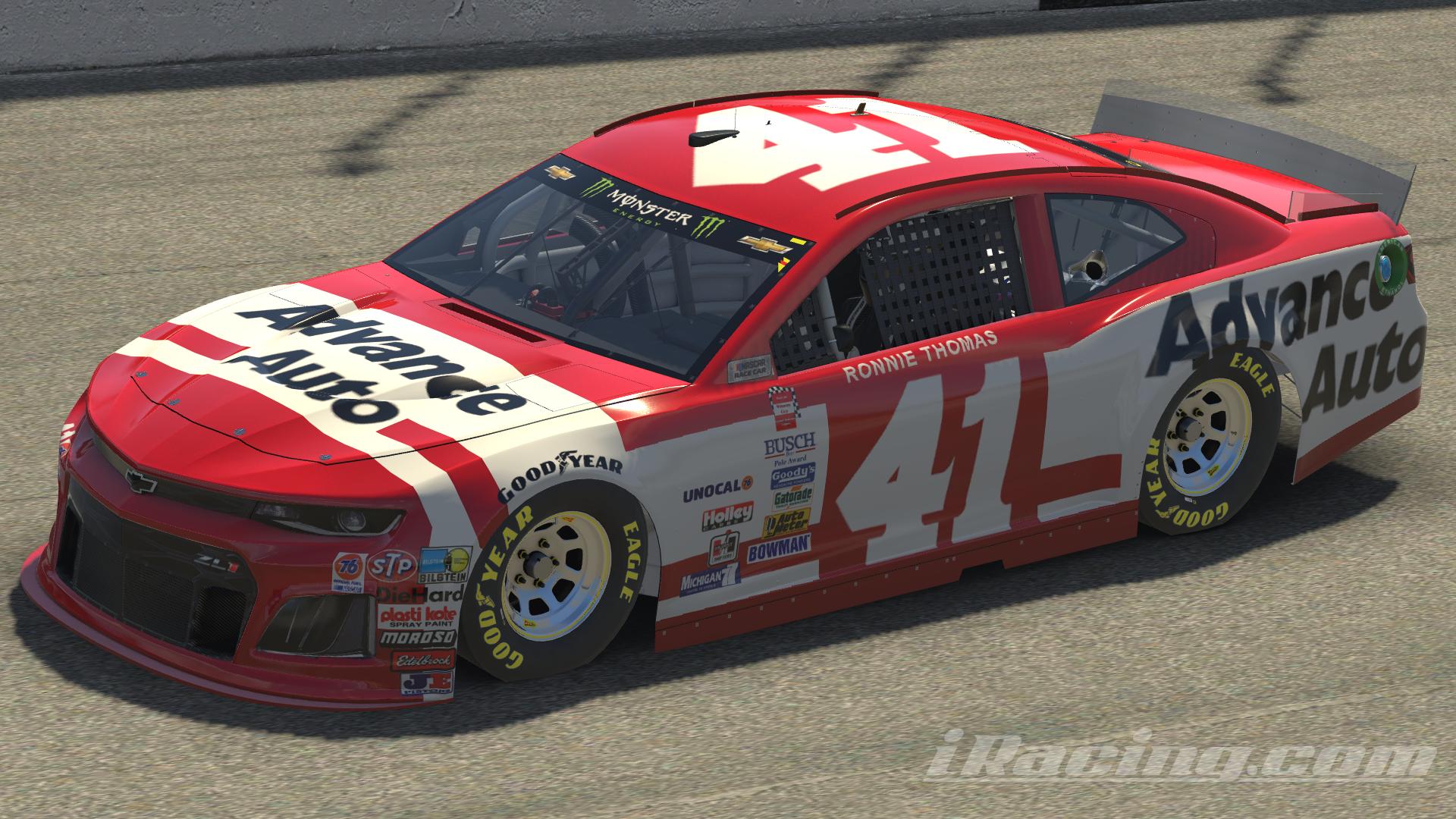 Advance Auto 1983 Ronnie Thomas by Blake Kelley - Trading Paints