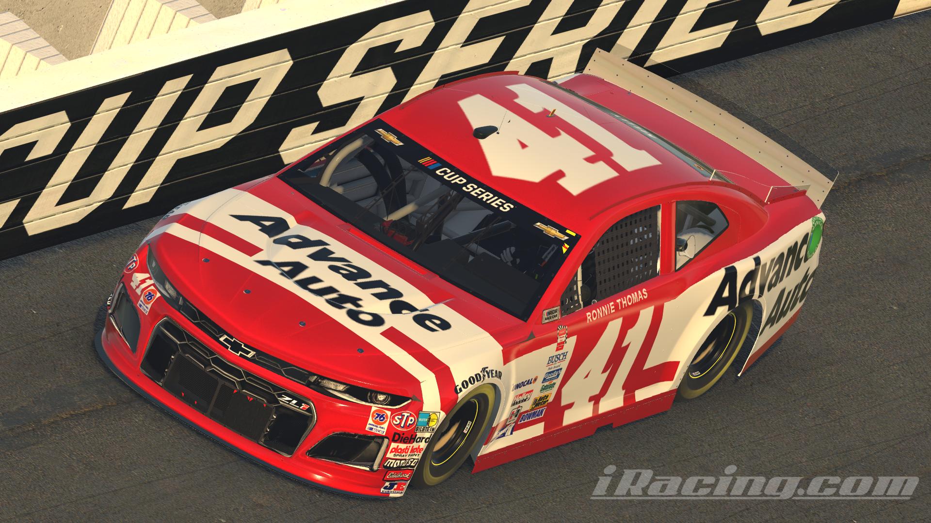 Advance Auto 1983 Ronnie Thomas Custom # by Blake Kelley - Trading Paints