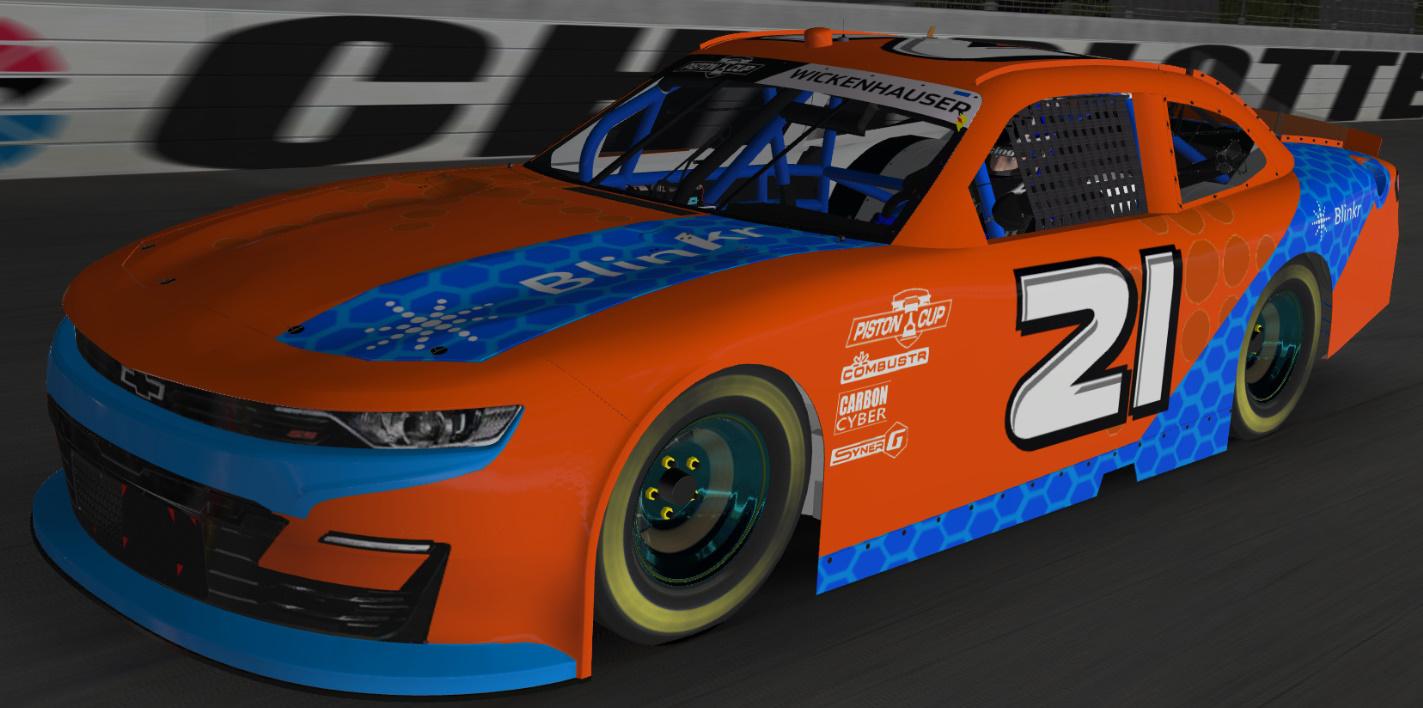 Cars 3 Ryan Laney NXS Chevy Camaro by Ethan Wickenhauser - Trading Paints