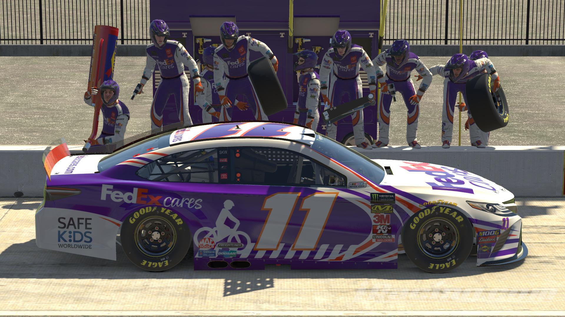 Suit #11 Denny Hamlin FedEx Cares 2019 by Udo Washeim - Trading Paints Suit #11 Denny Hamlin FedEx Cares 2019 by Udo Washeim - Trading Paints
