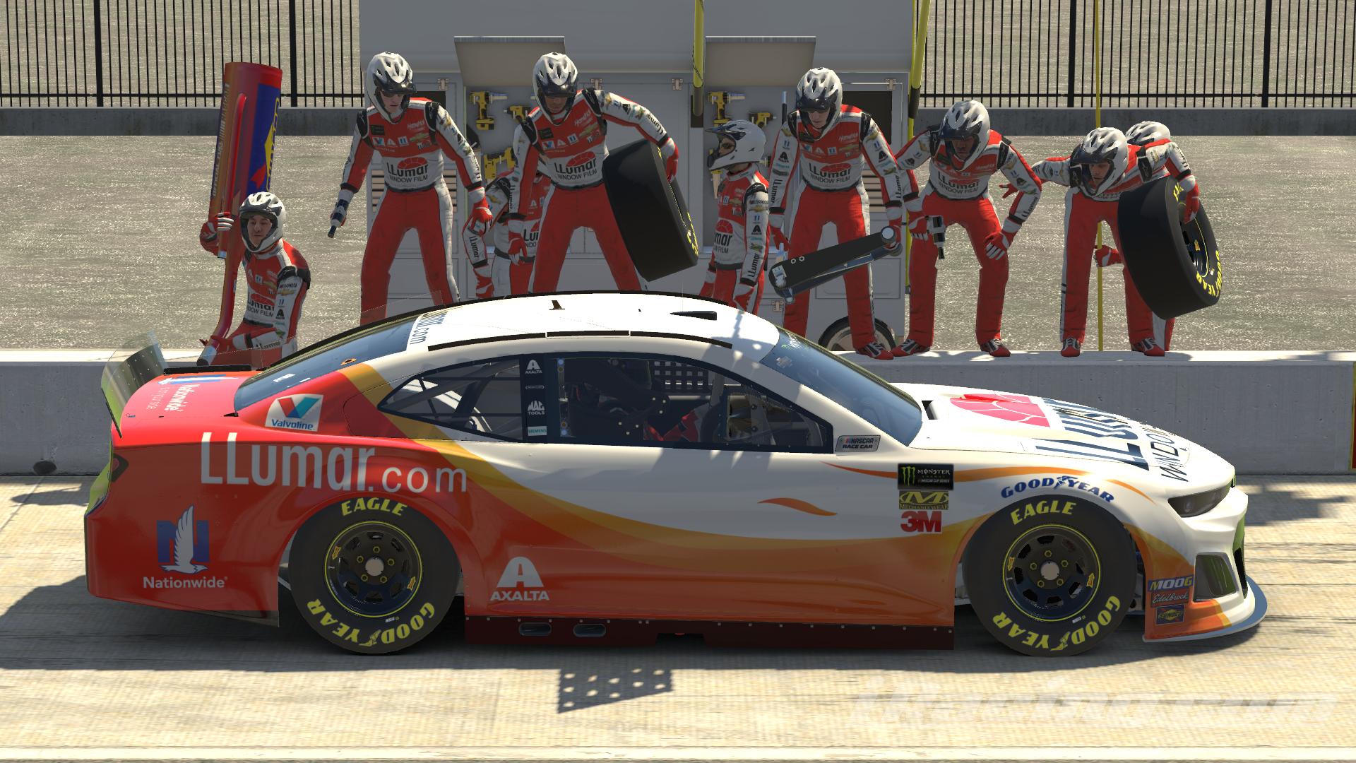 CUP #88 Alex Bowman LLumar 2019 (No Number) by Udo Washeim - Trading Paints