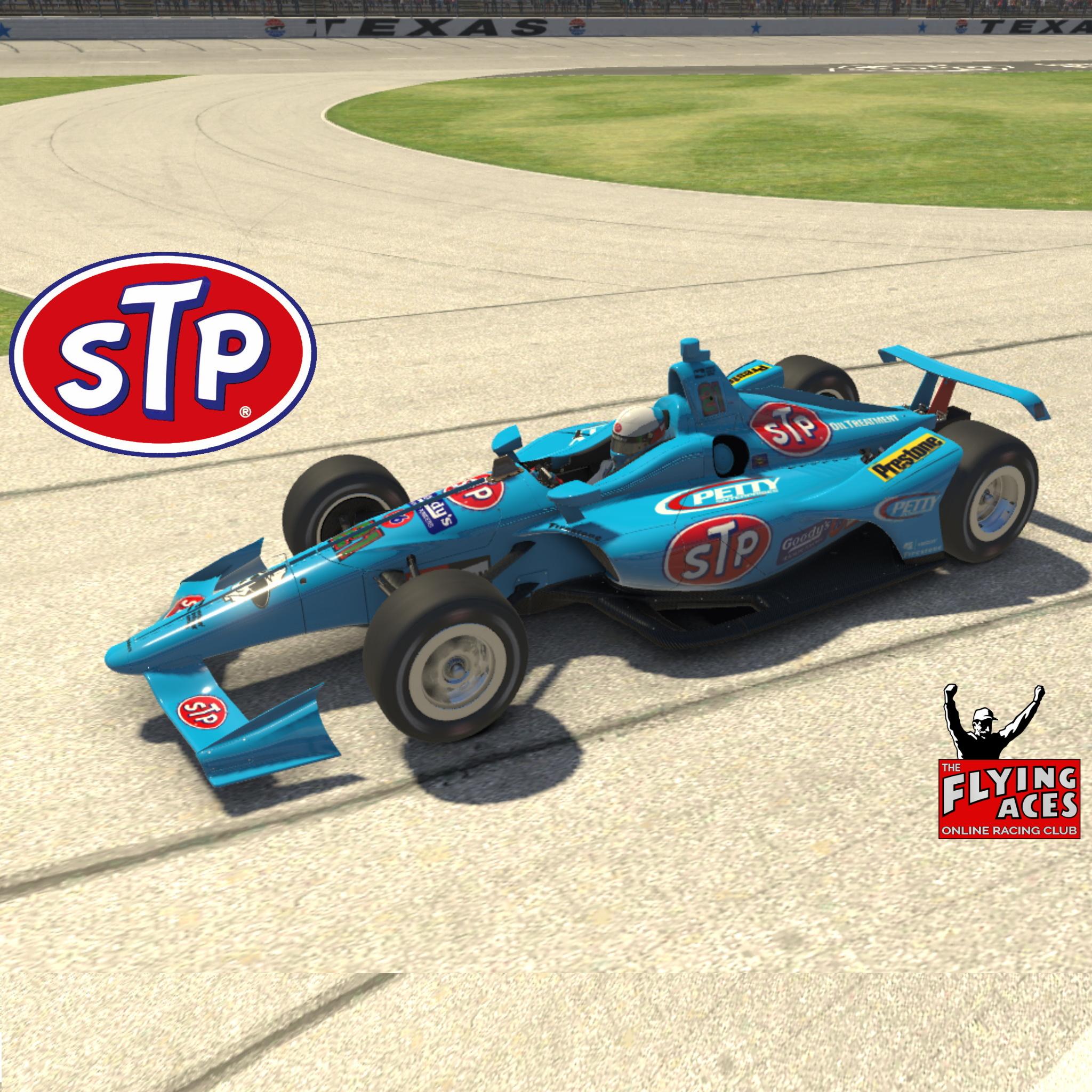 STP Richard Petty IndyCar Dallara IR18 by JW Salyers - Trading Paints