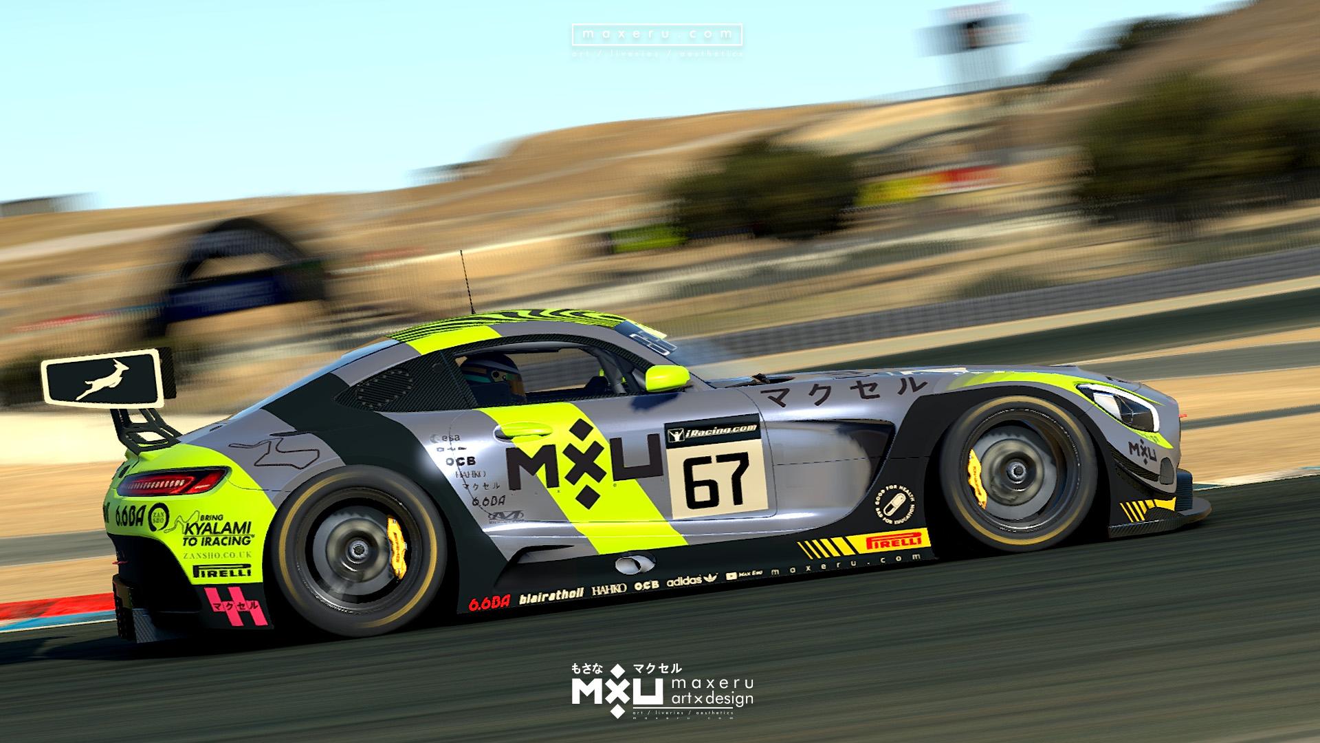 MXU Silver - Mercedes AMG GT3 (Spec map update) by Bryce L. - Trading ...