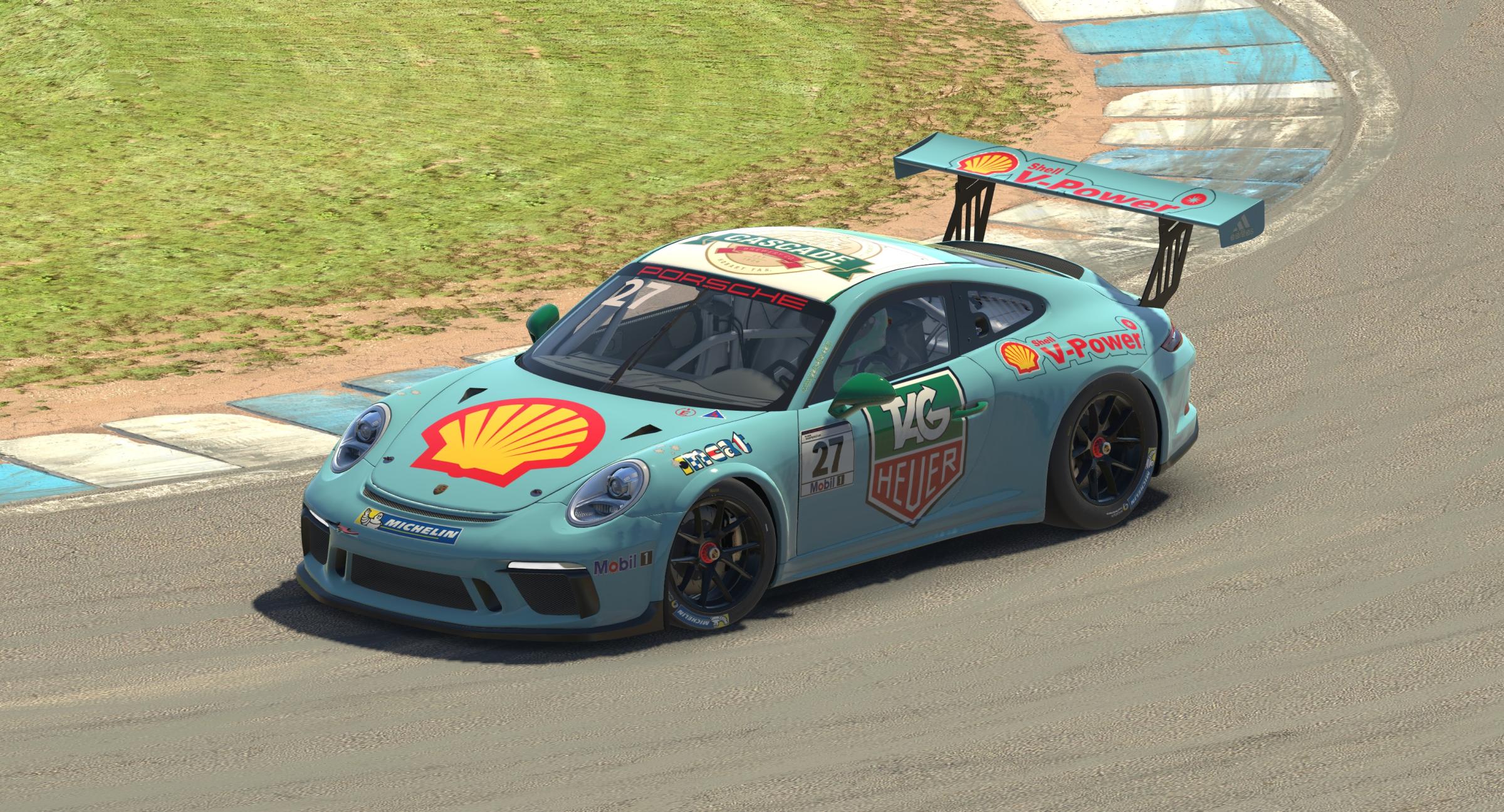 Shell Porsche 911 Cup by Glenn Batchelor - Trading Paints