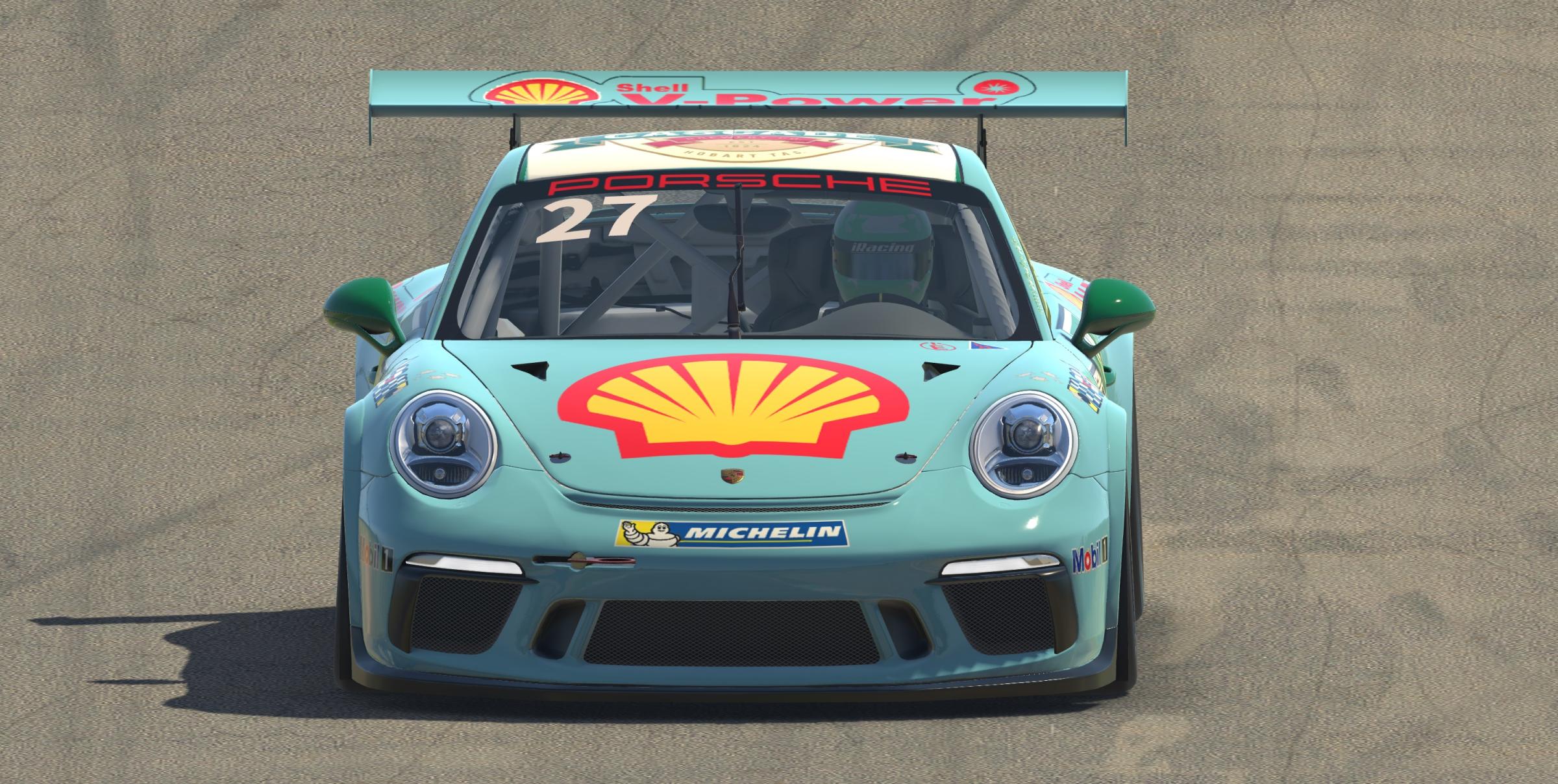 Shell Porsche 911 Cup by Glenn Batchelor - Trading Paints