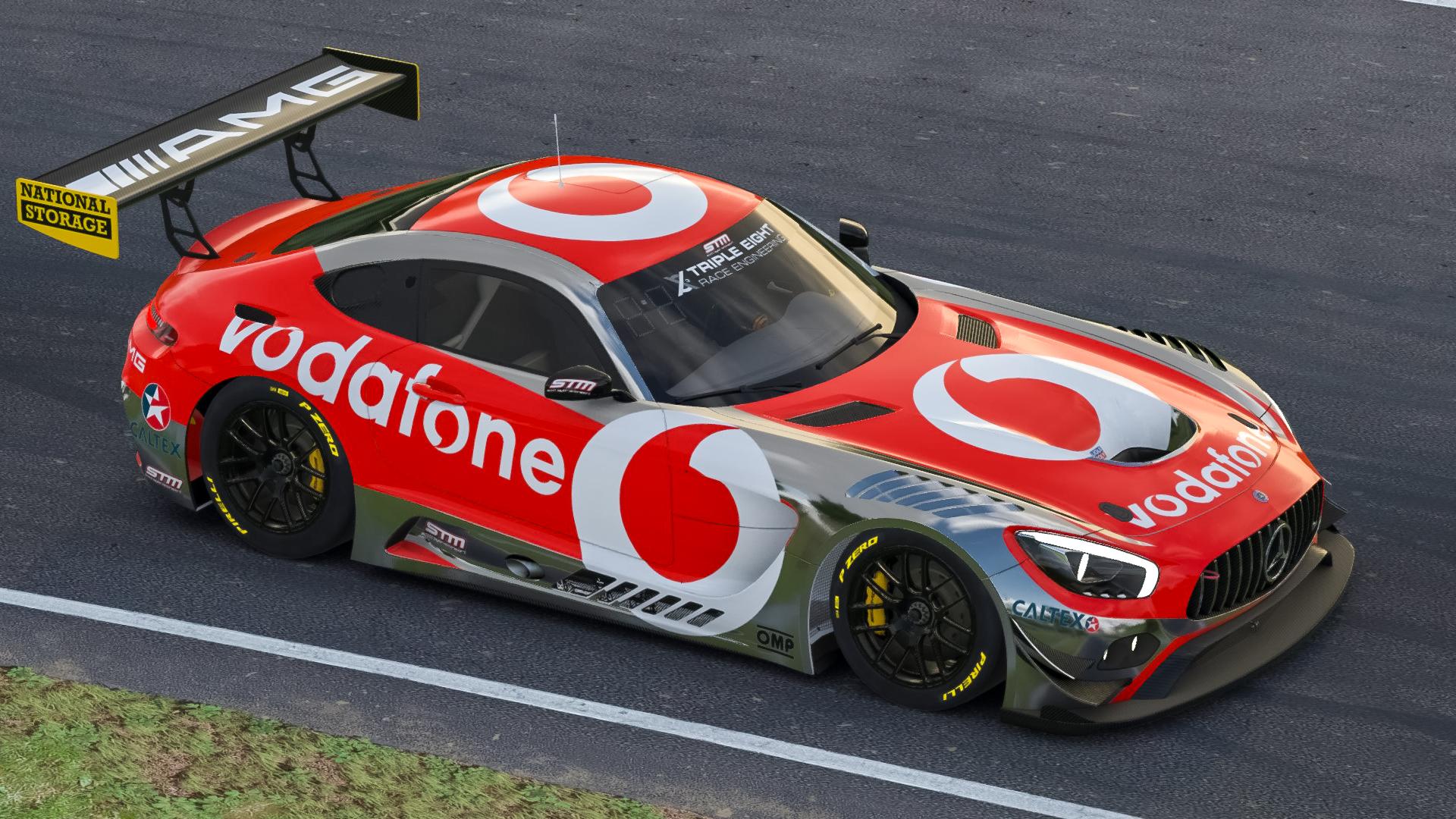 Triple Eight Racing - Vodafone AMG 2019 by Paul Mansell - Trading Paints
