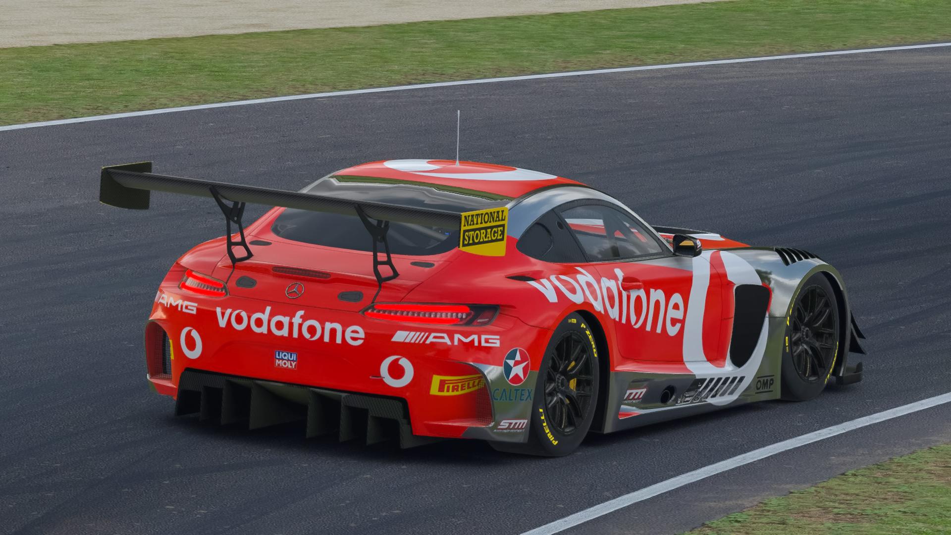 Triple Eight Racing - Vodafone AMG 2019 by Paul Mansell - Trading Paints