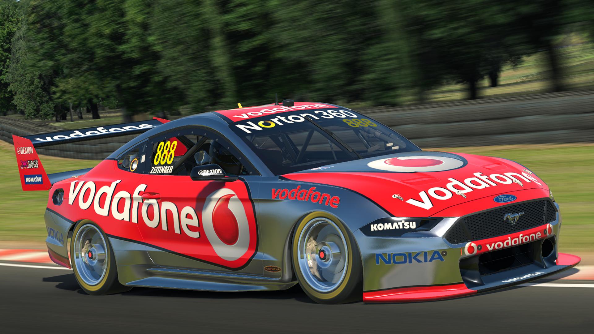 2009 Team Vodafone Livery by Adam Z. - Trading Paints