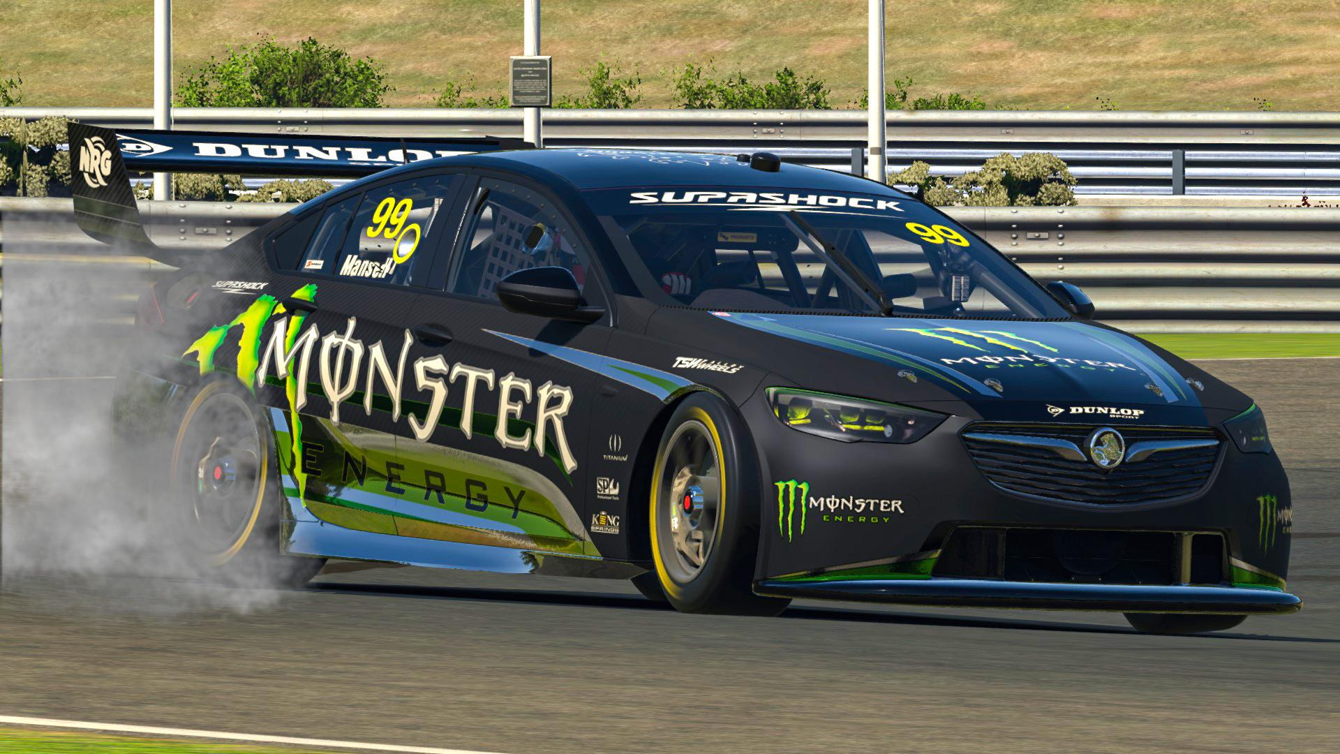 Monster Energy Supercar by Paul Mansell - Trading Paints