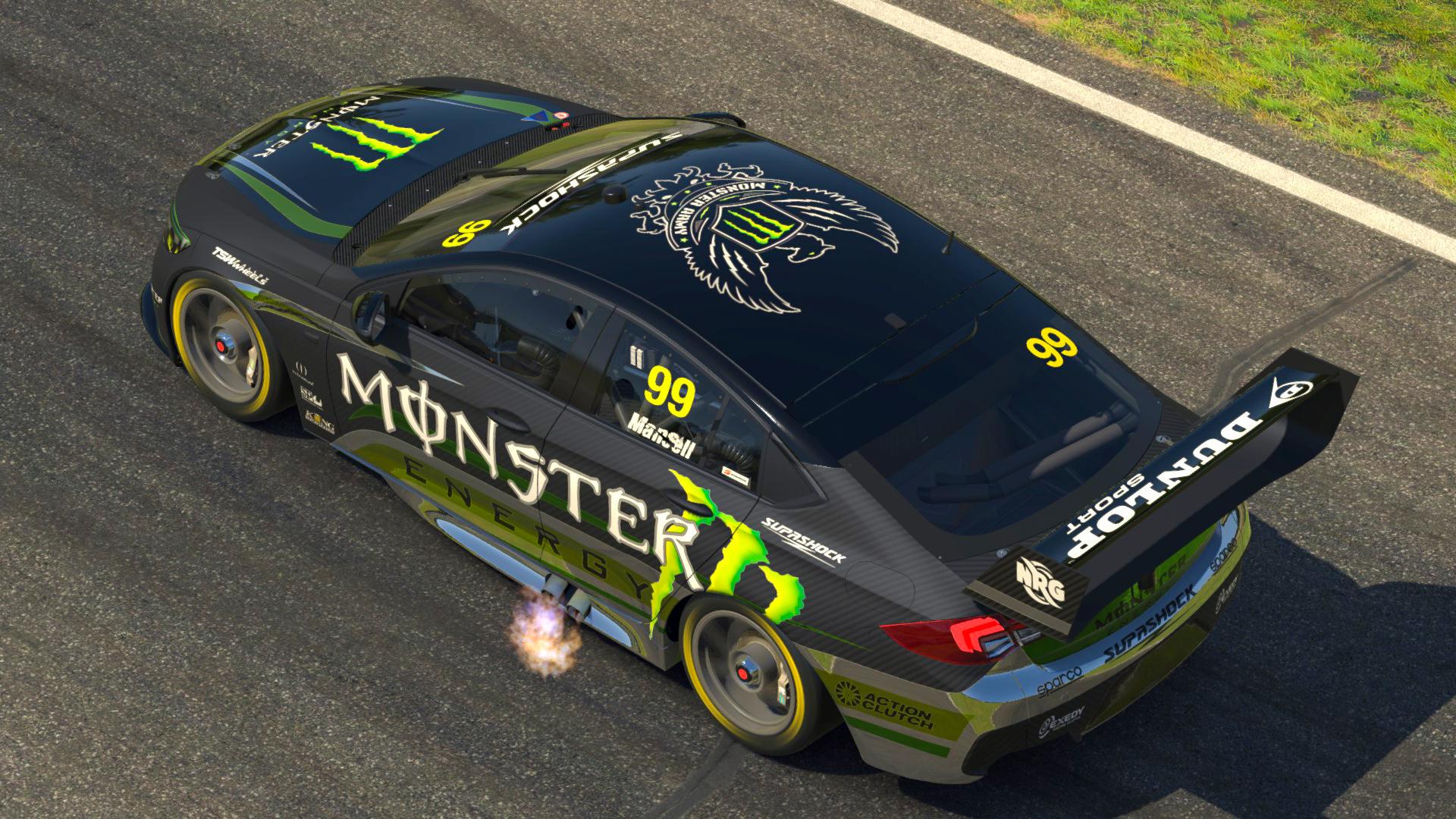 Monster Energy Supercar by Paul Mansell - Trading Paints