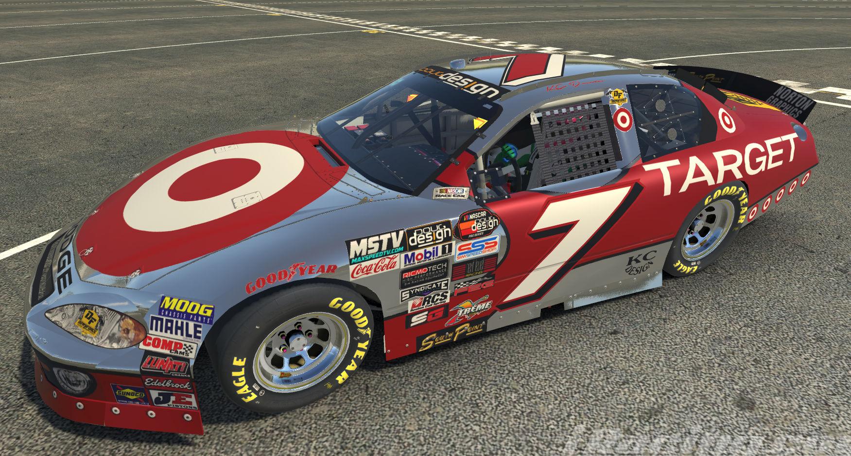 Chrome Target K&N Car by KC Duncan - Trading Paints