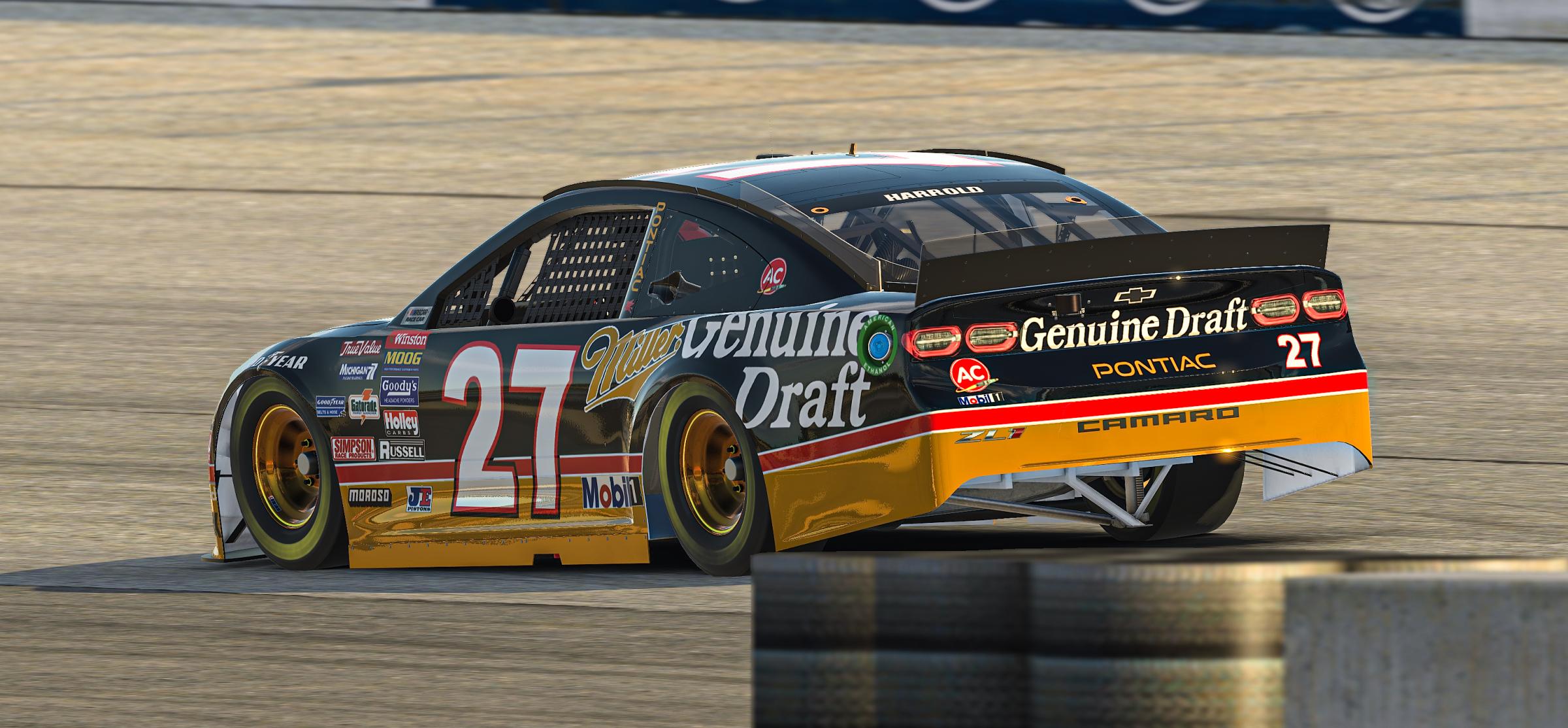 1989 RUSTY WALLACE GENUINE DRAFT Chevrolet Camaro ZL1 Gen 6 by Corey H ...