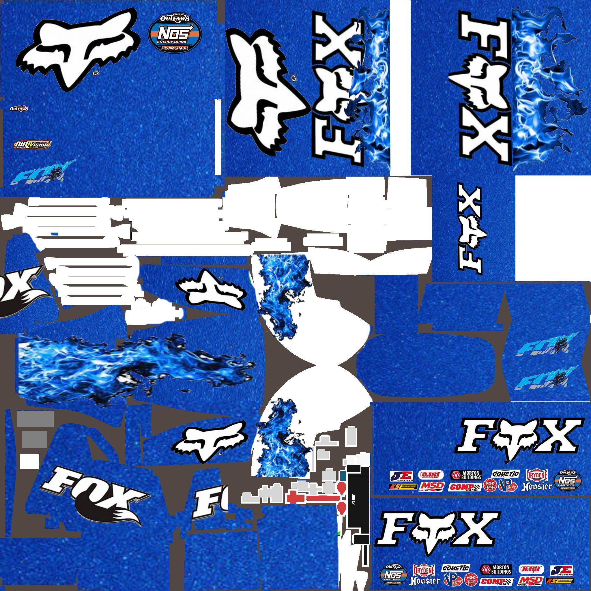 Fox Dirt Sprint by Greg Sweet2 - Trading Paints