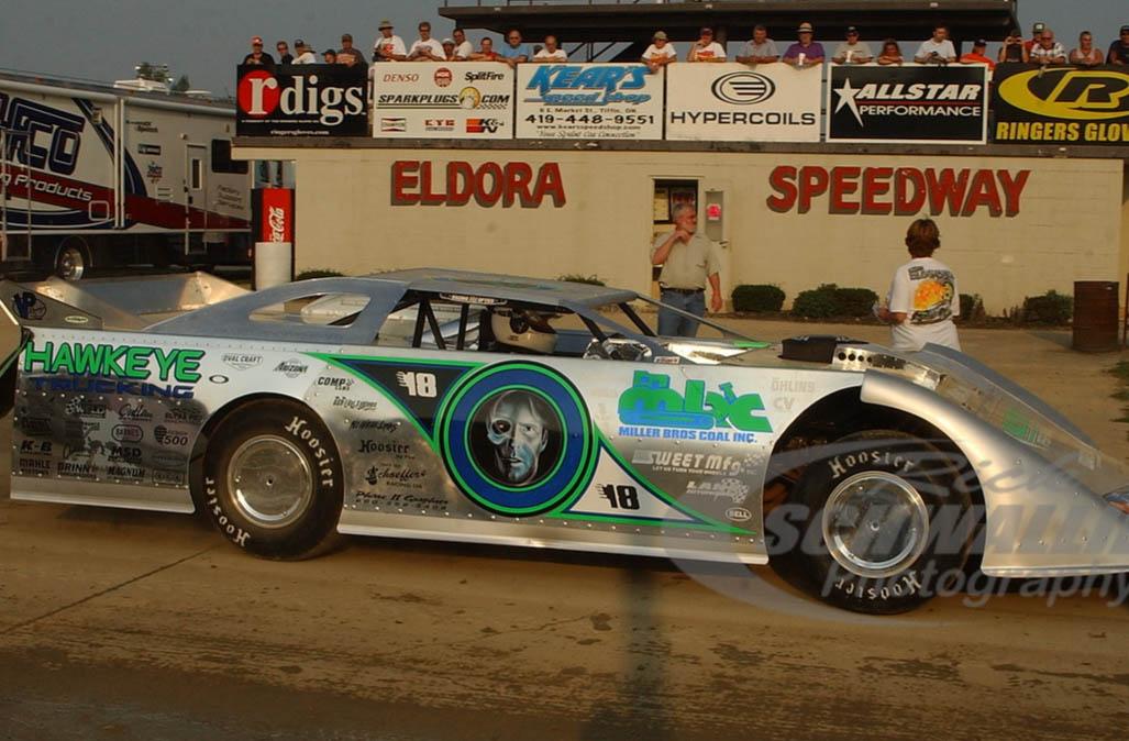 Scott Bloomquist Silver Anniversary Car by Howard Weaver - Trading Paints