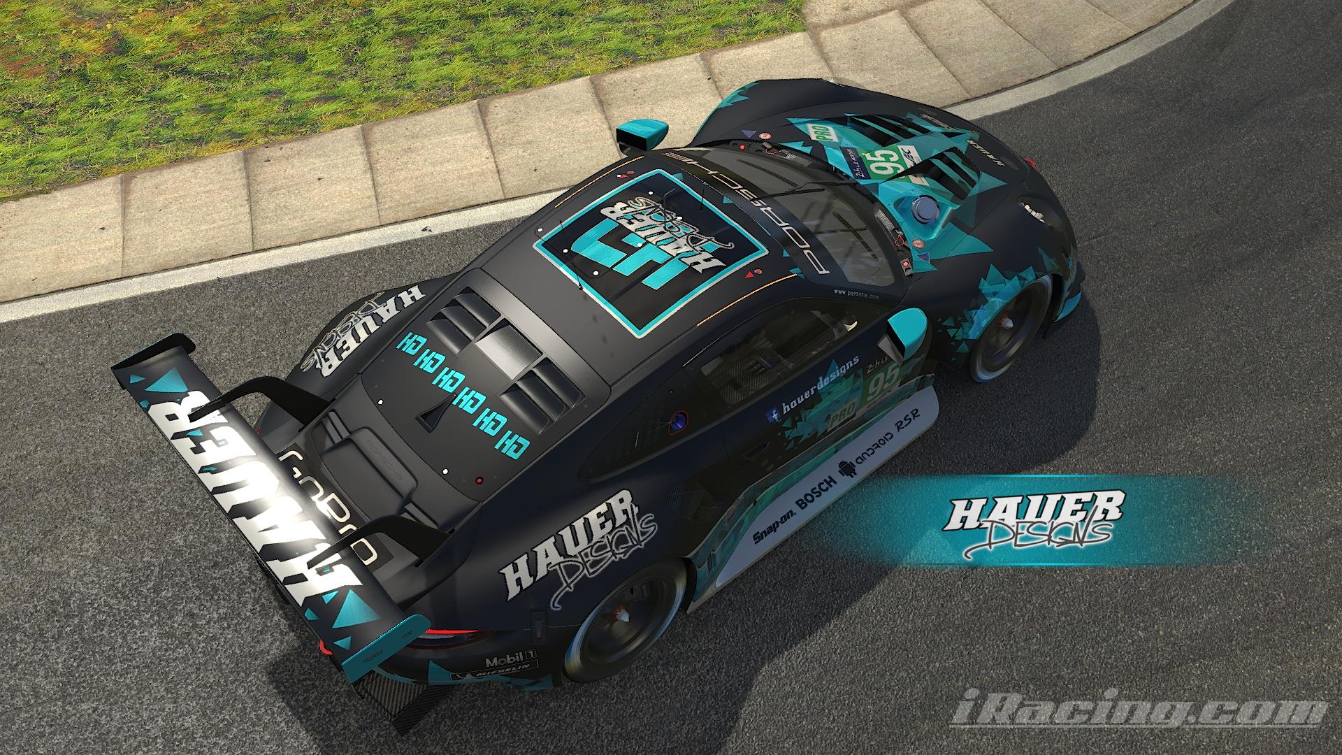 Porsche 911 RSR by Sebastian Hauer - Trading Paints