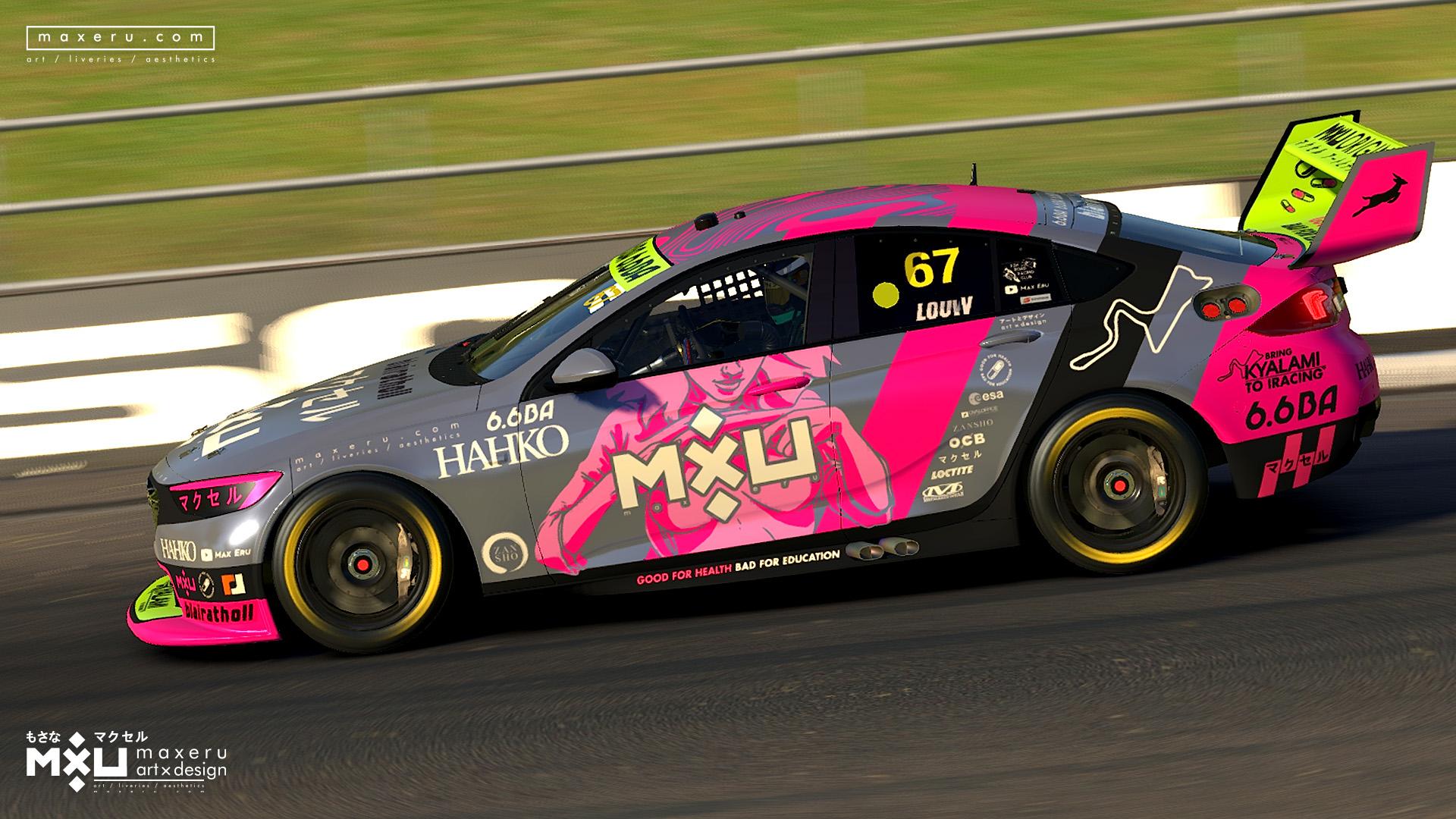 MXU Pink - Holden ZB Commodore by Bryce L. - Trading Paints