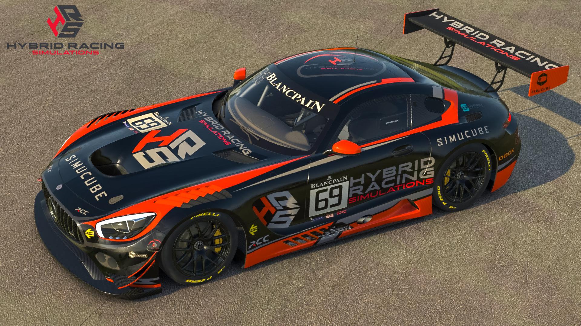 Hybrid Racing Simulators - Mercedes AMG GT3 - Black by Paul Mansell ...