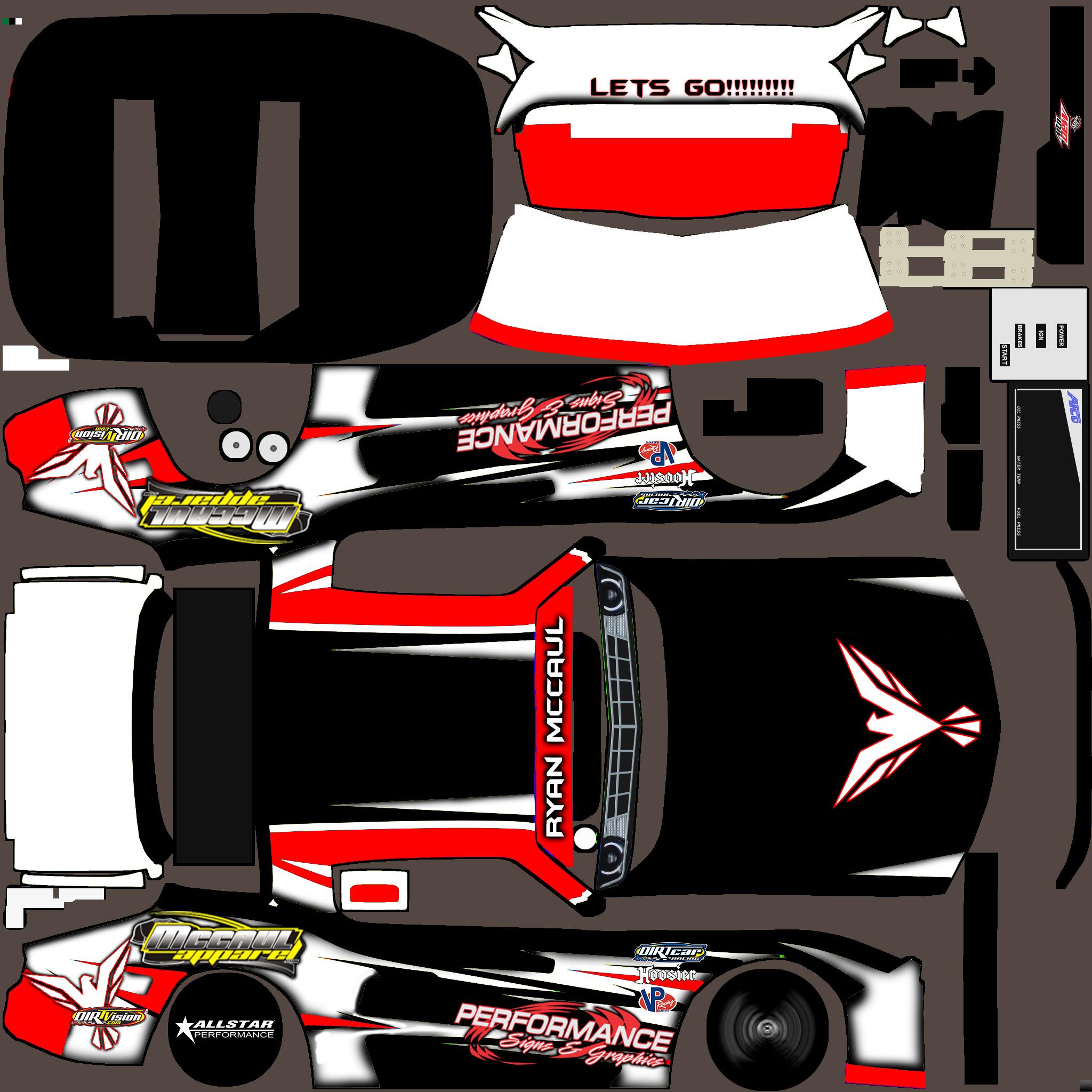 Ryan McCaul Dirt Street Stock by Zachary B. - Trading Paints