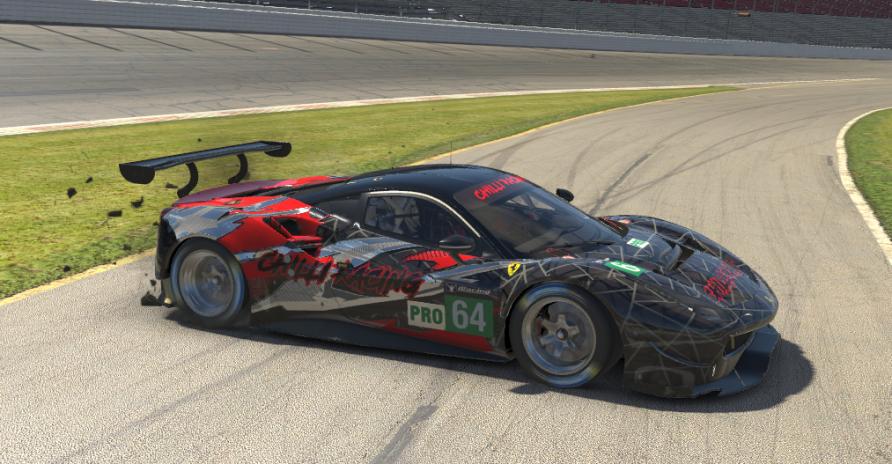 Ferrari 488 GTE Chilli Racing by Mac Barnes - Trading Paints