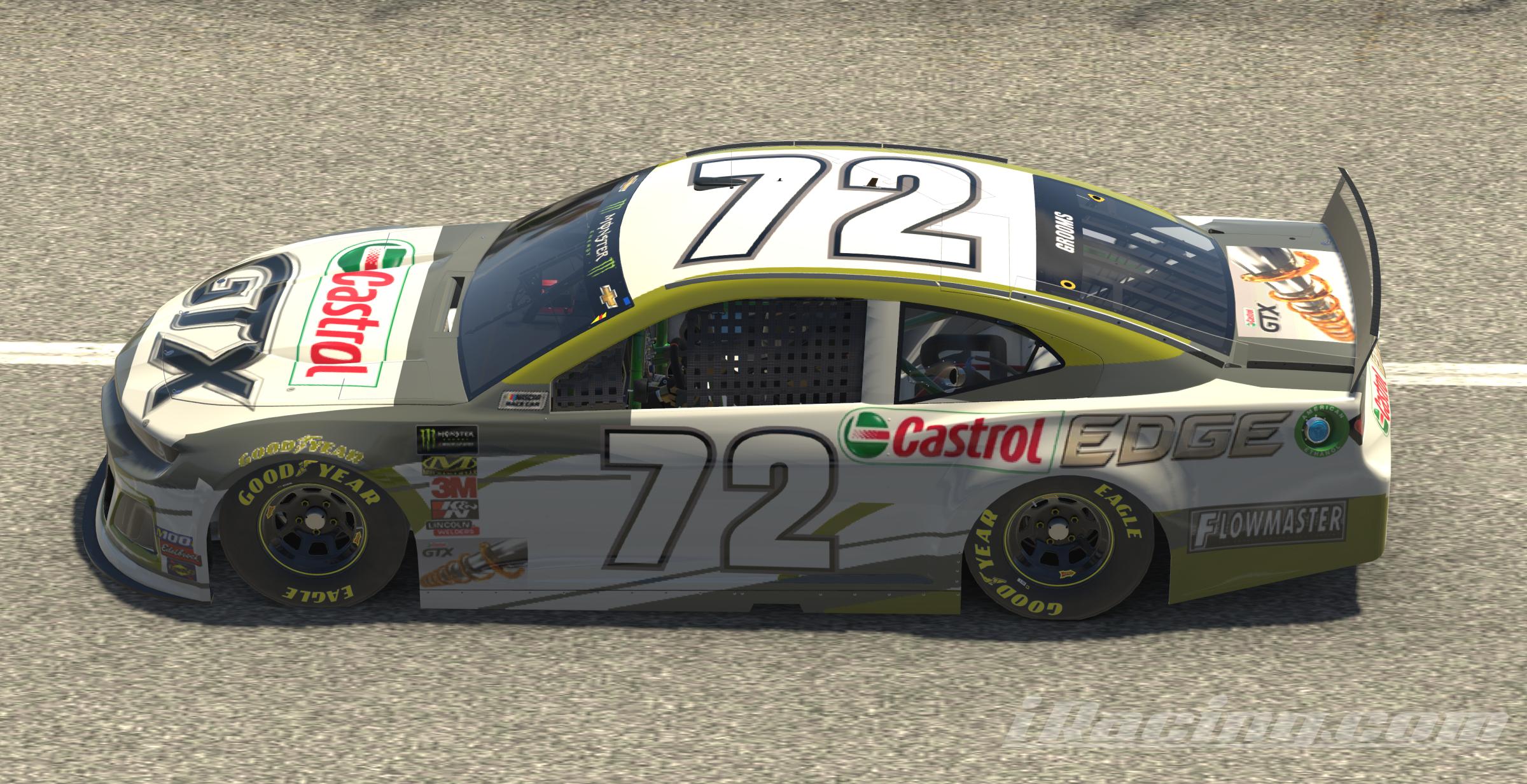 Castrol GTX monster cup nascar by James Grooms2 - Trading Paints