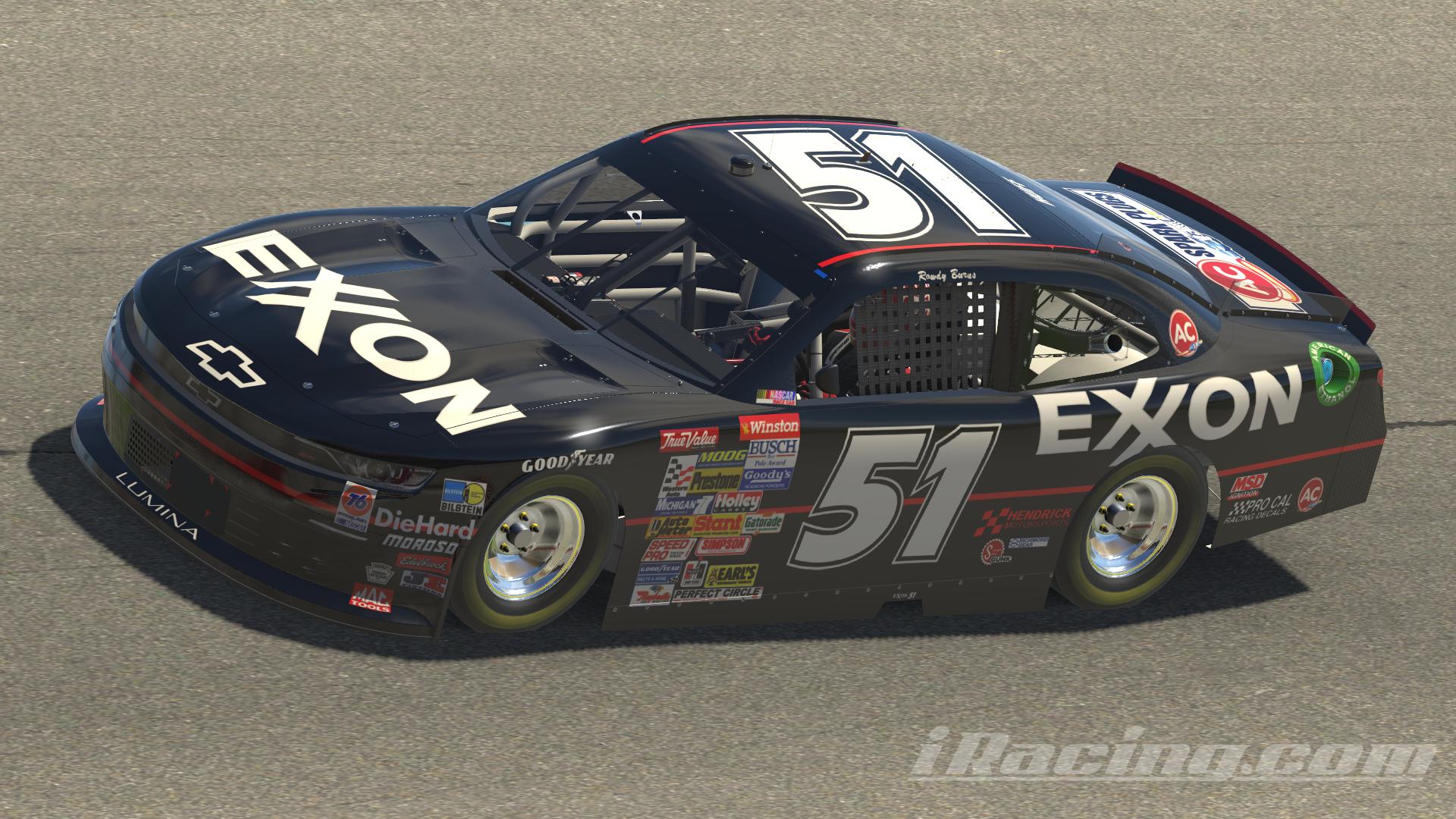 Exxon xfinity Camaro by Ken Huff - Trading Paints