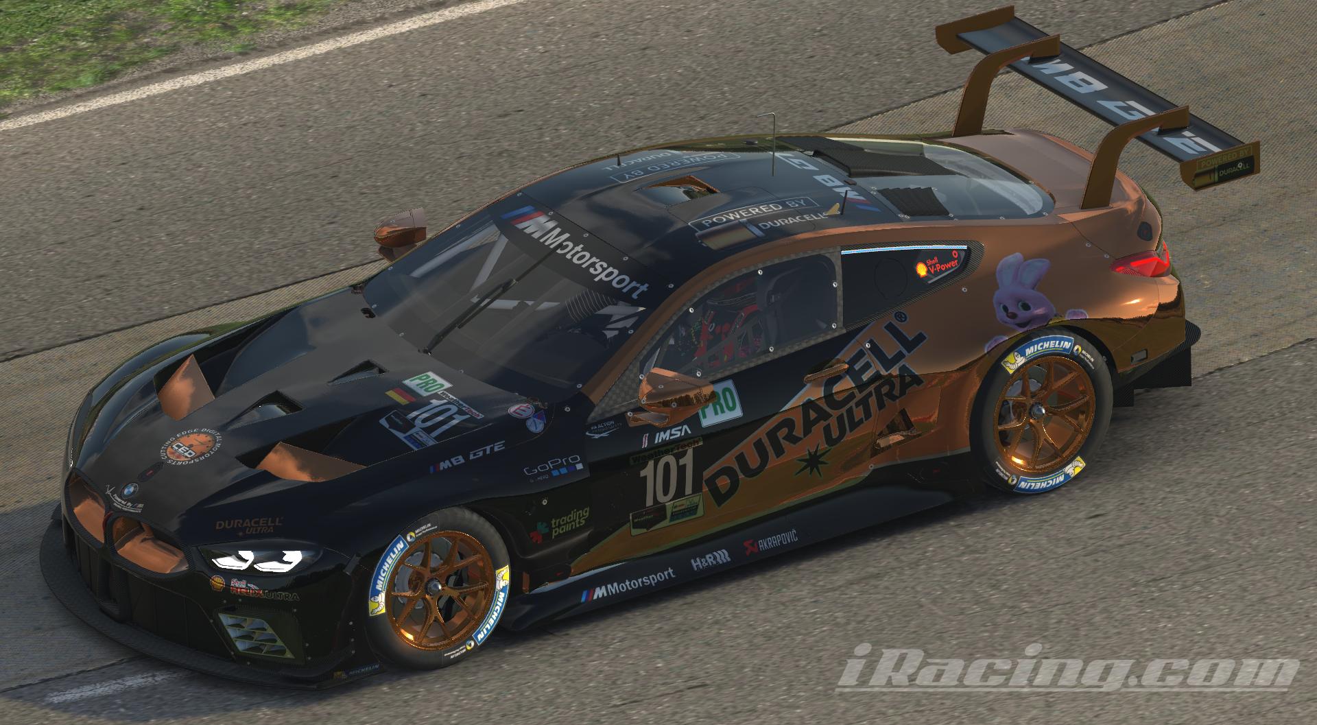 Duracell Ultra Metallic M8 GTE fictional by Marshall W. - Trading Paints