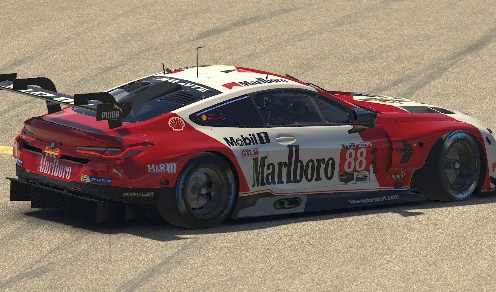 BMW M8 Marlboro Racing by Stephane Parent - Trading Paints