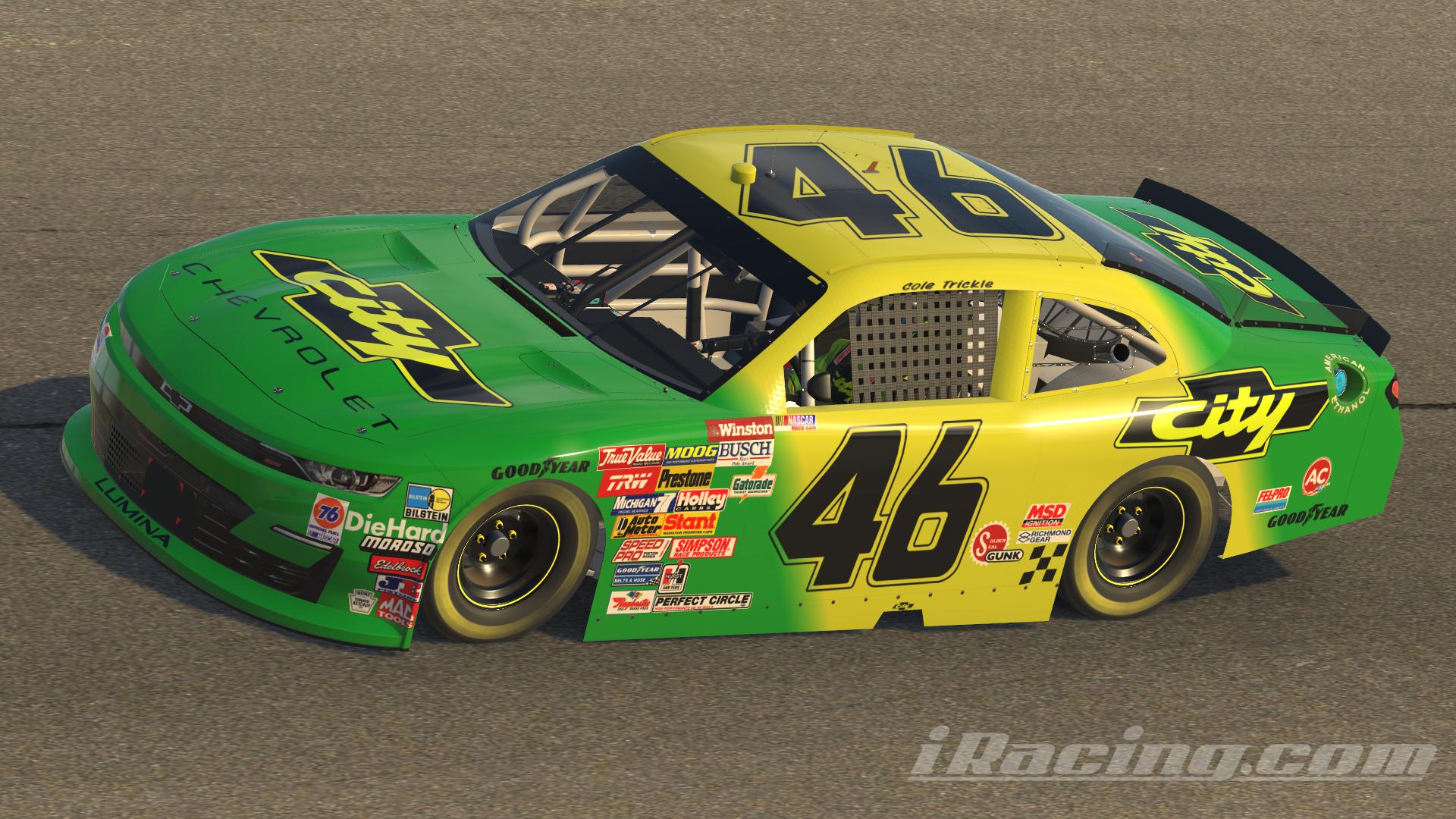 City Chevrolet xfinity Camaro #46 by Ken Huff - Trading Paints