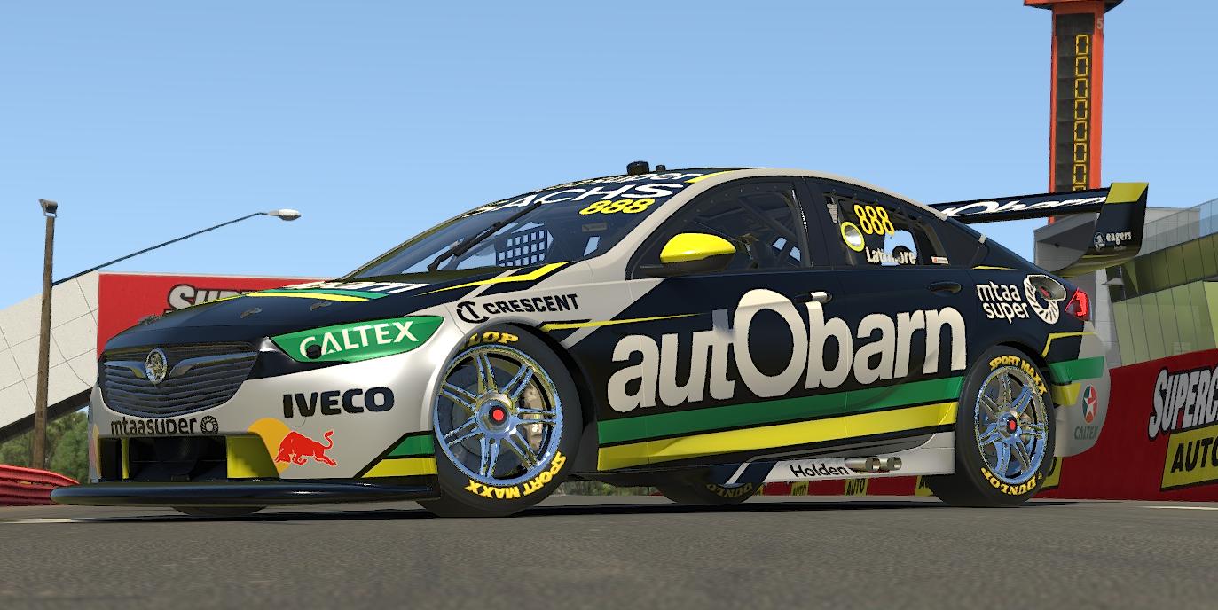 2018 Bathurst winning Autobarn 888 Craig Lowndes by Steven Latimore ...